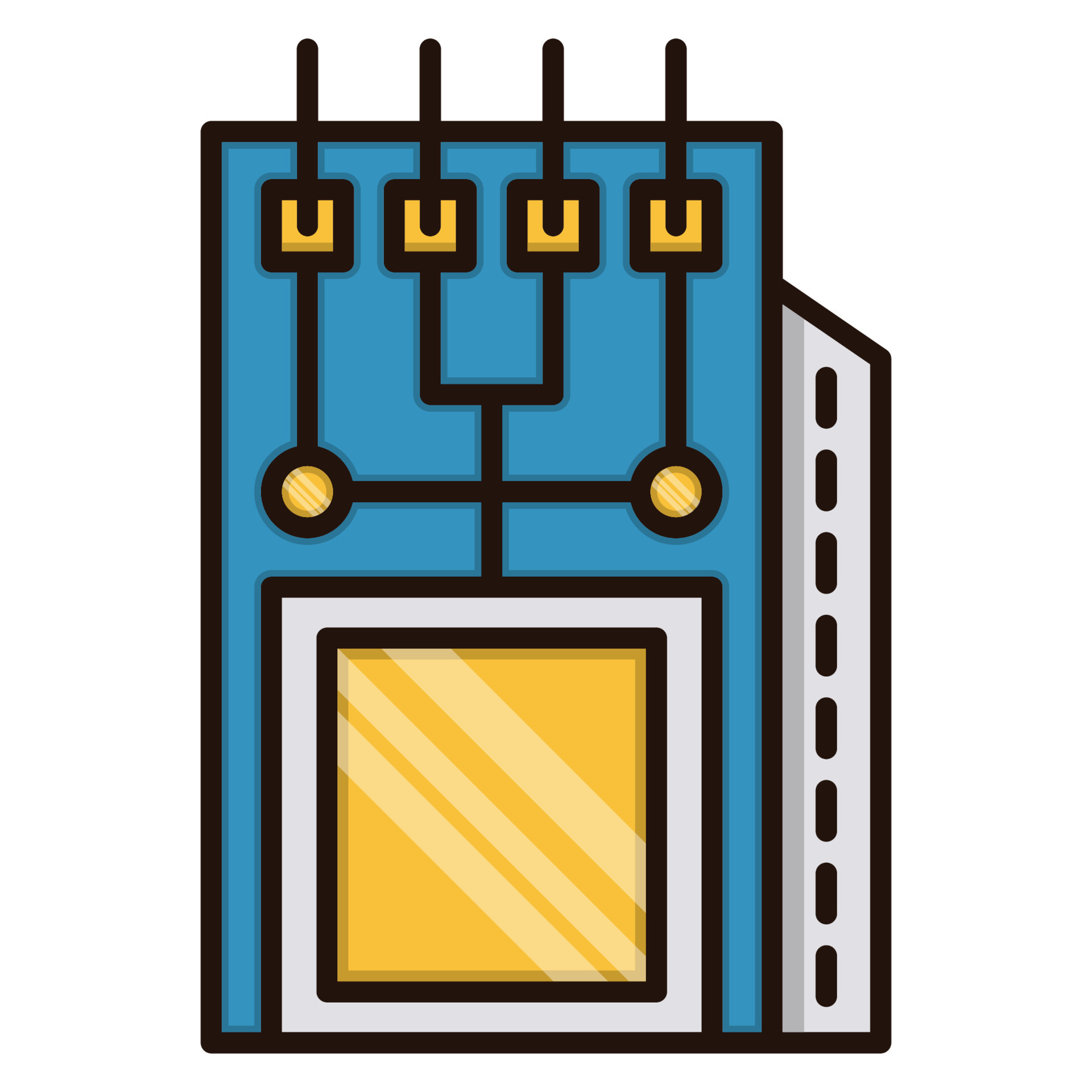 Module icon, suitable for a wide range of digital creative projects ...