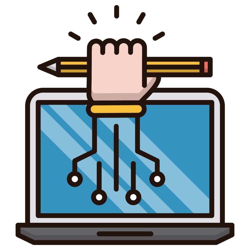 Knowledge icon, suitable for a wide range of digital creative projects ...