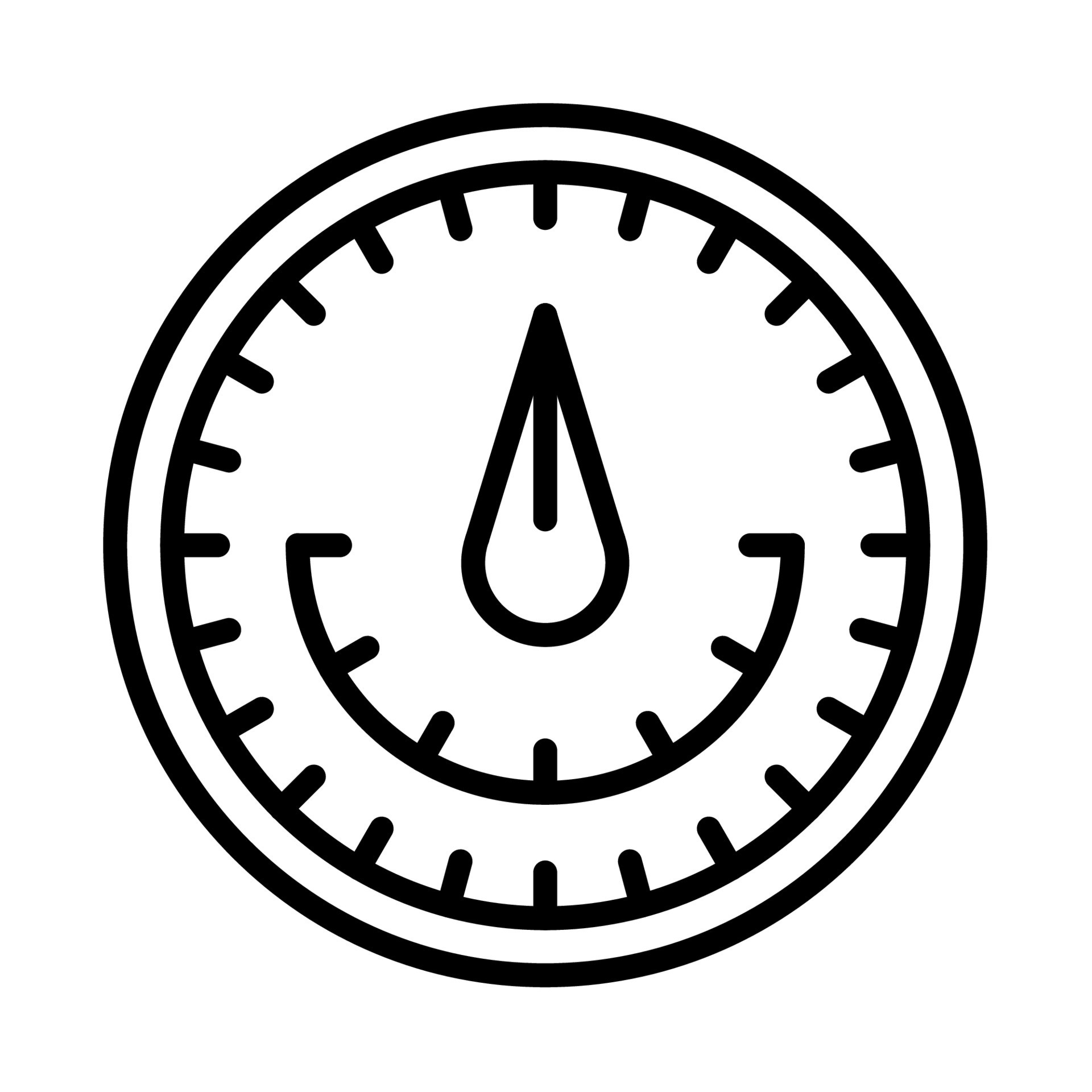 Indicator icon, suitable for a wide range of digital creative projects ...