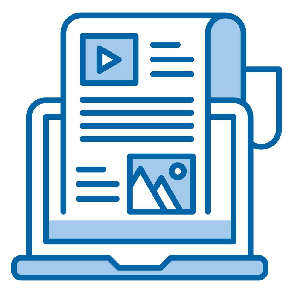 blog management icon, suitable for a wide range of digital creative ...