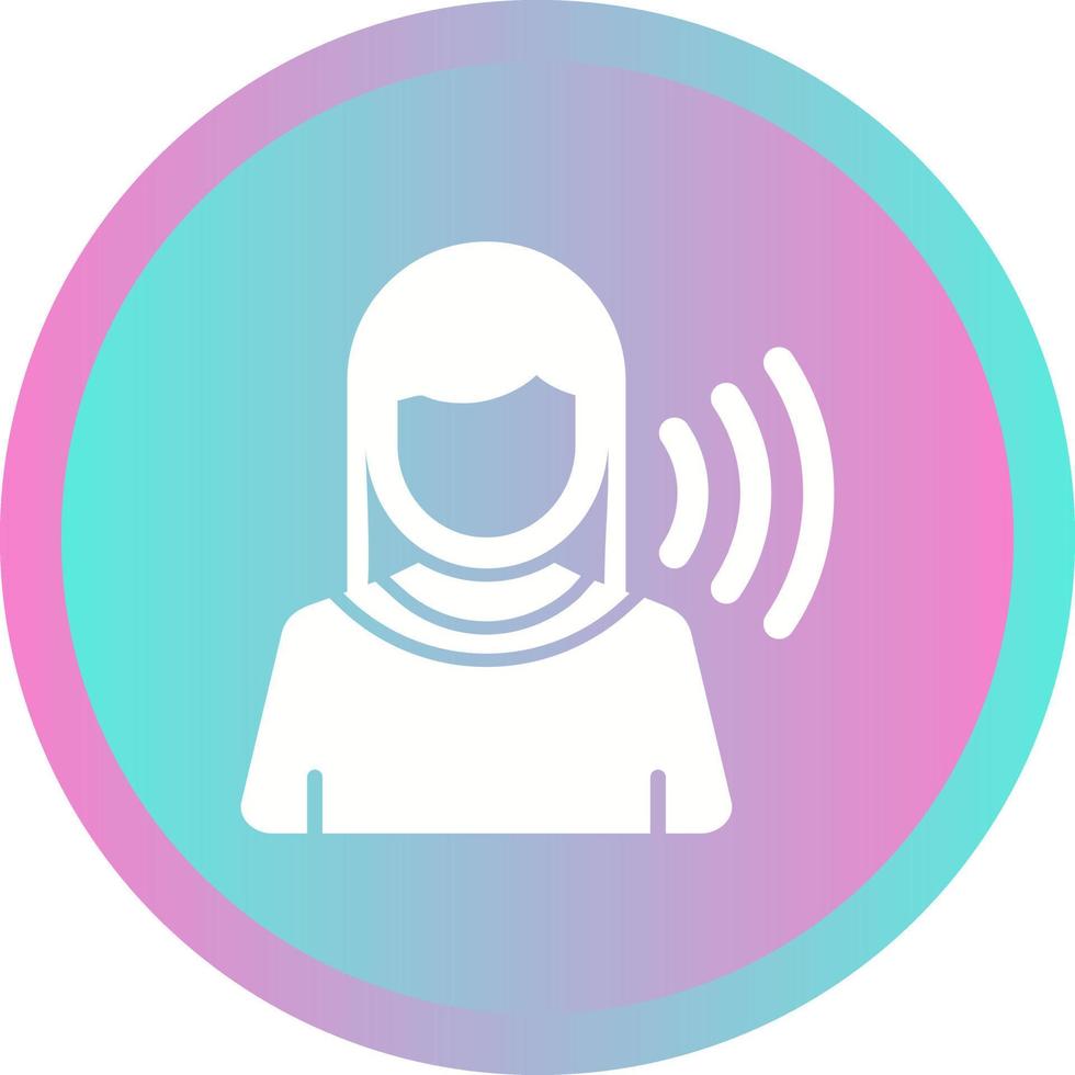 Speak Vector Icon 16933152 Vector Art at Vecteezy