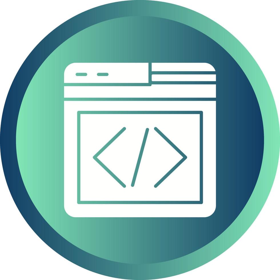 Web Programing Vector Icon 16933167 Vector Art at Vecteezy