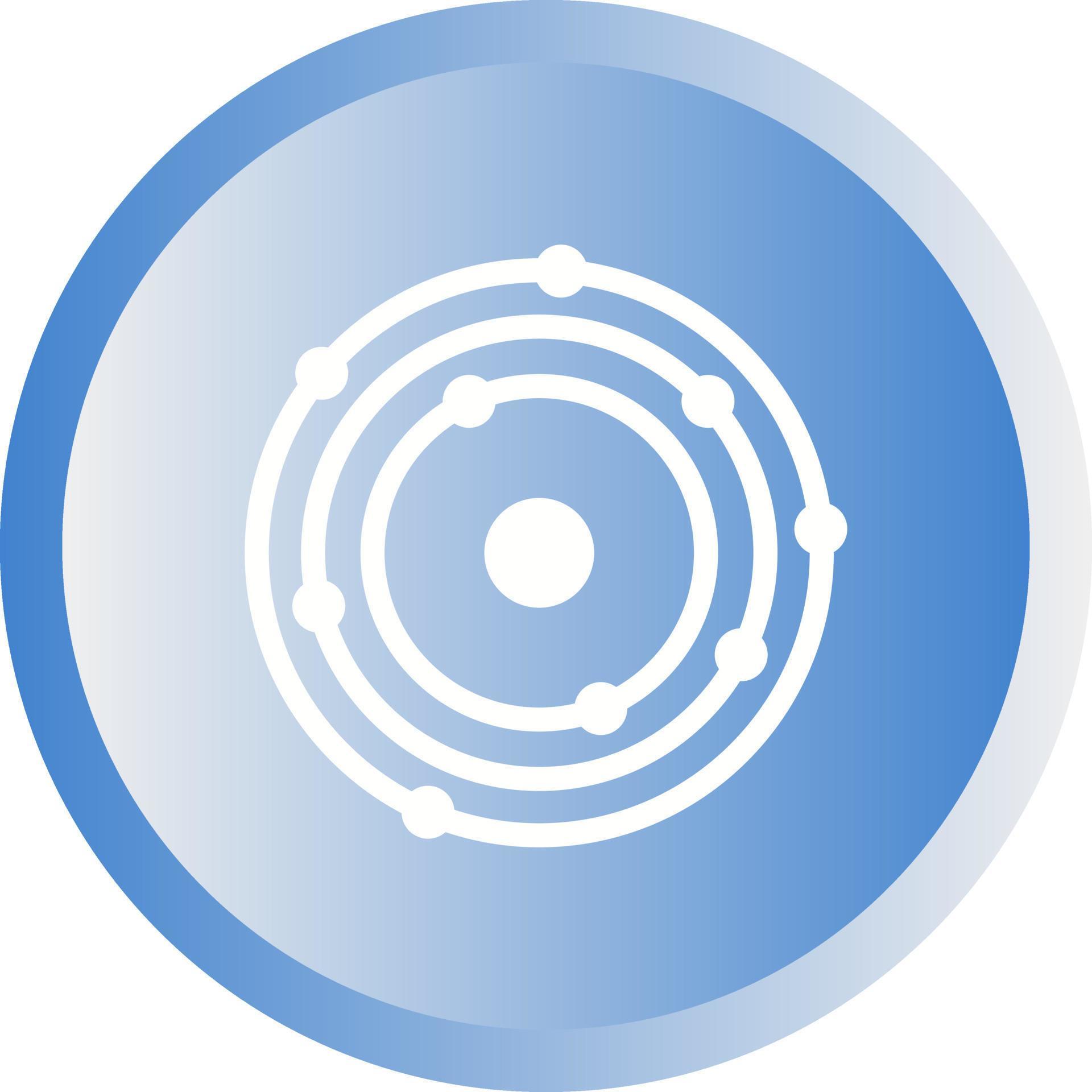 Atomic Structure Vector Icon 16934421 Vector Art At Vecteezy