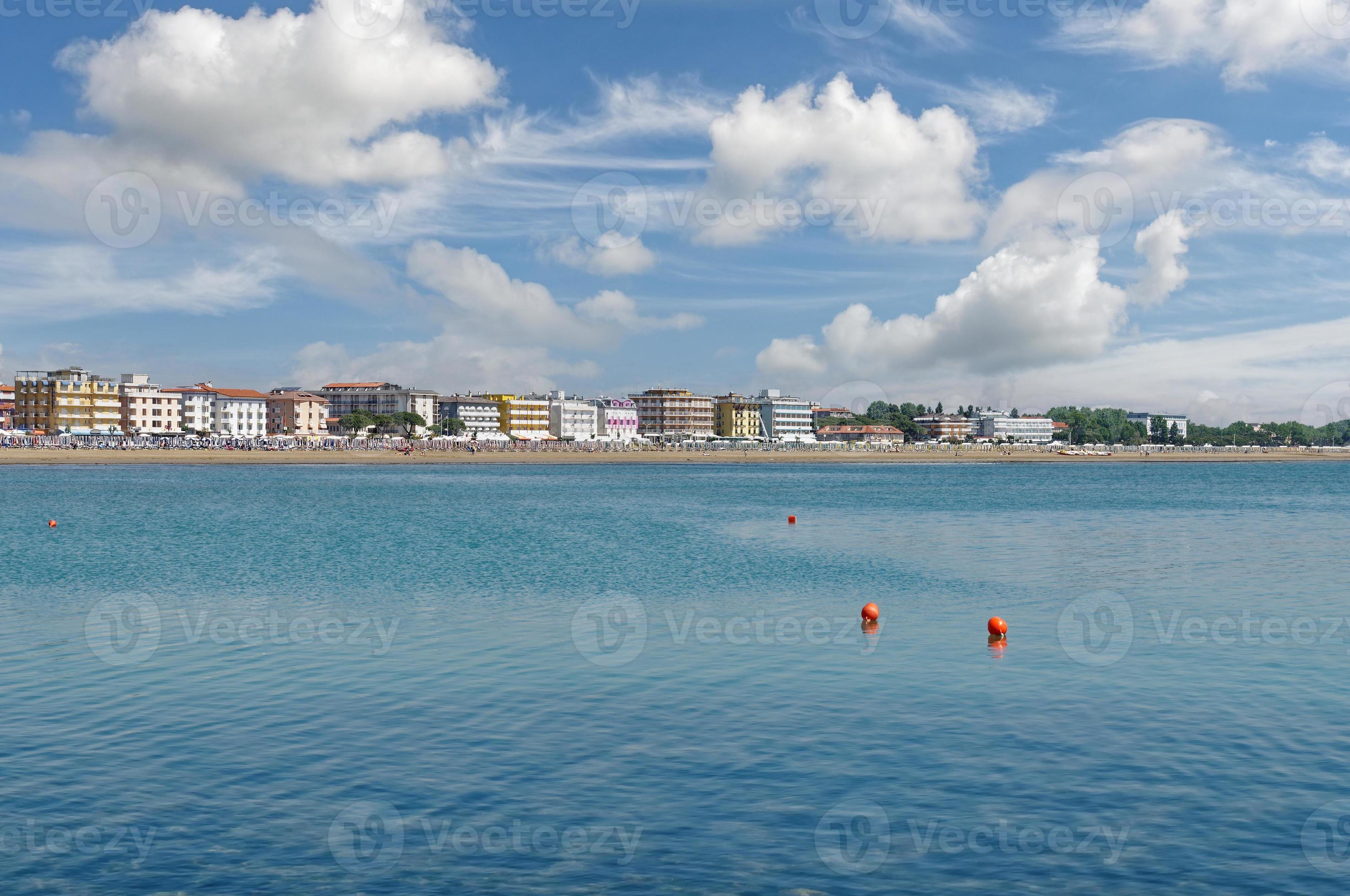 Beach and Village in Seaside Re3sort of of Caorle,adriatic Sea,Italy 16937982 Stock Photo at ...