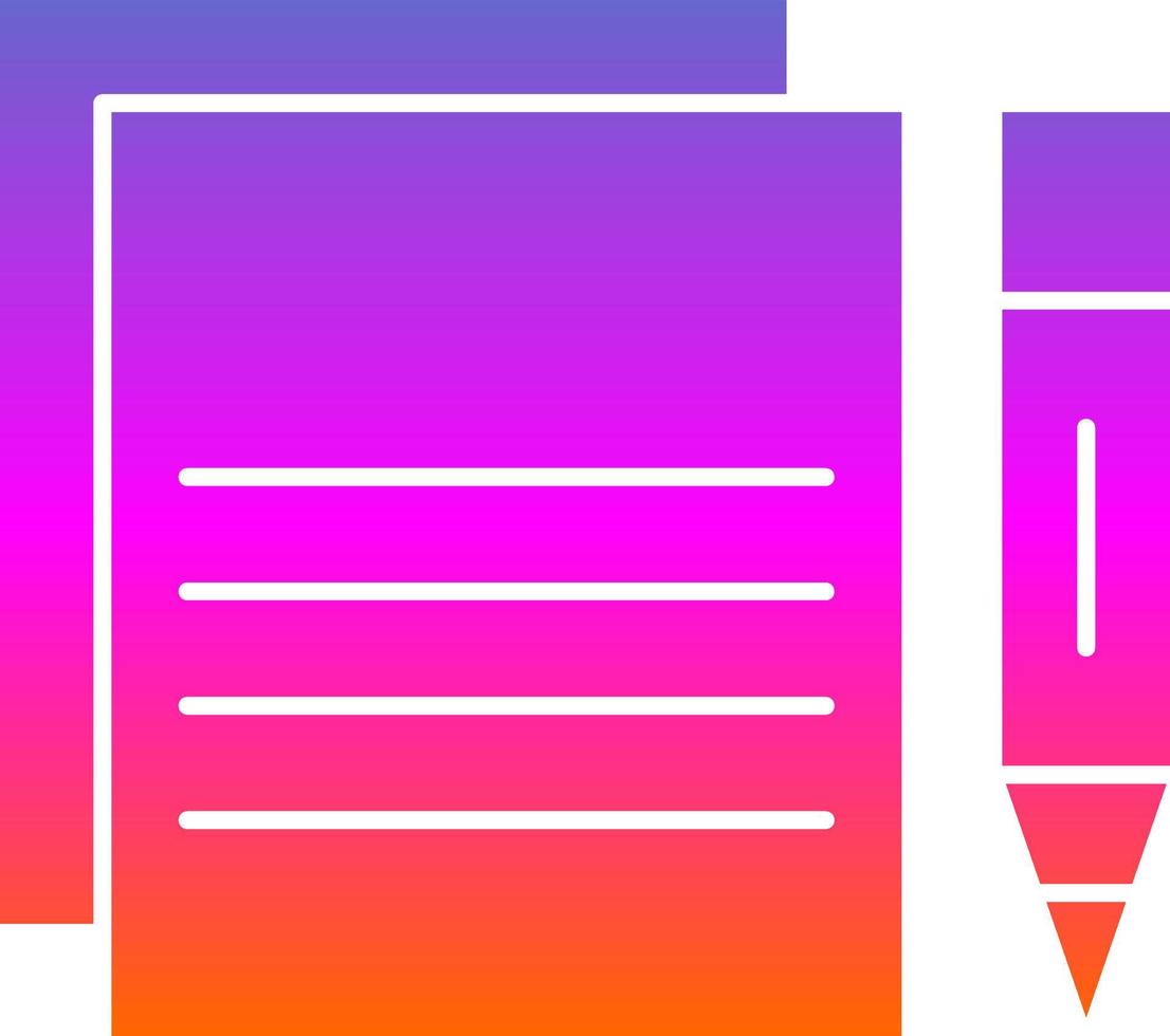 diseño de icono de vector de notas 16947891 Vector en Vecteezy