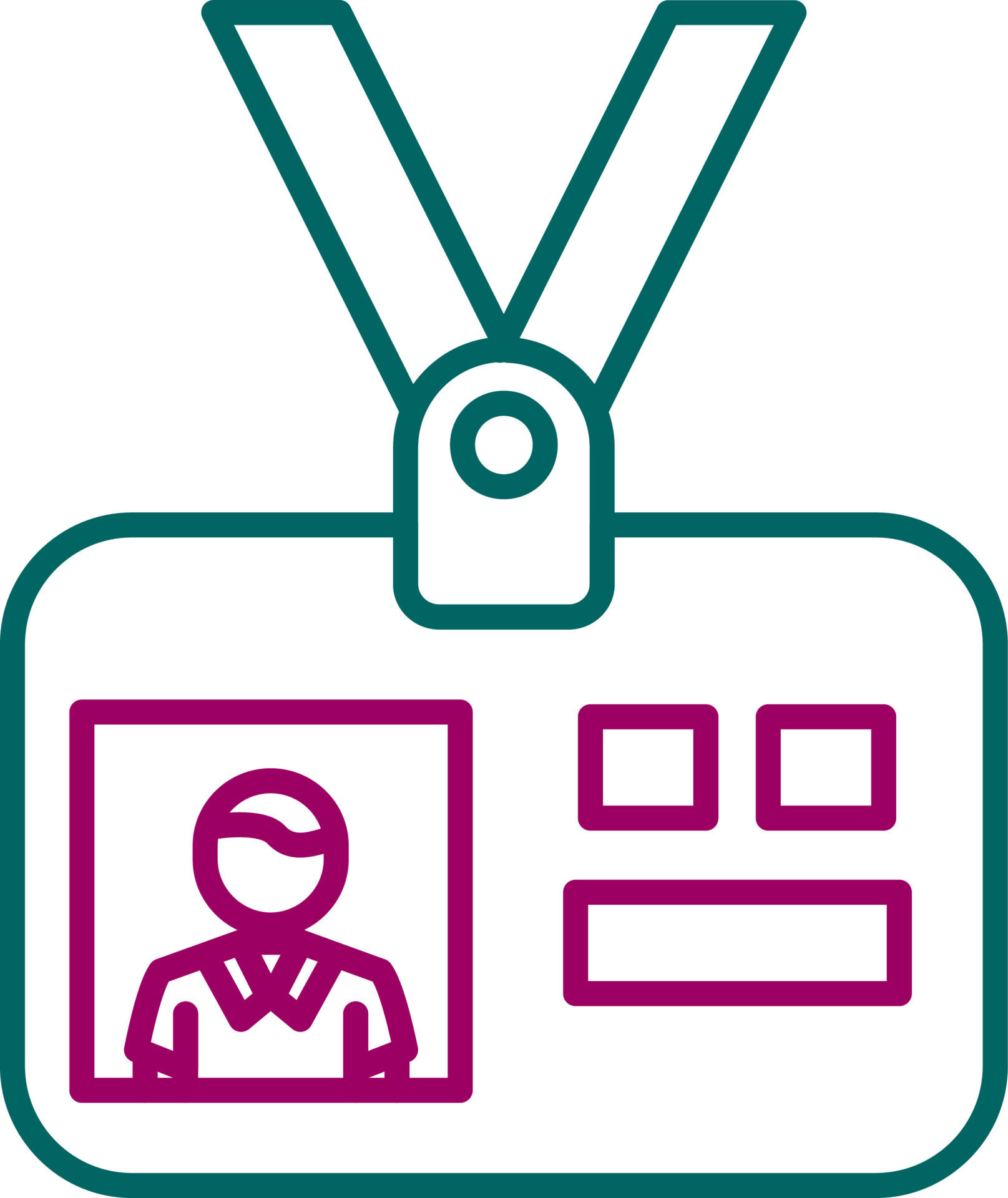 Id Card Vector Icon 16952681 Vector Art at Vecteezy