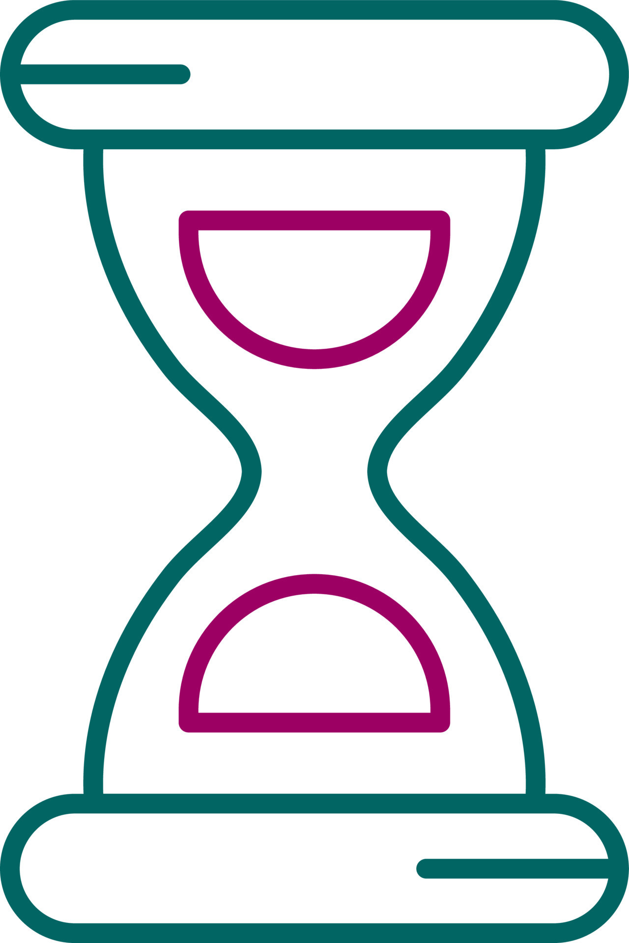 Hourglass Vector Icon 16952894 Vector Art At Vecteezy