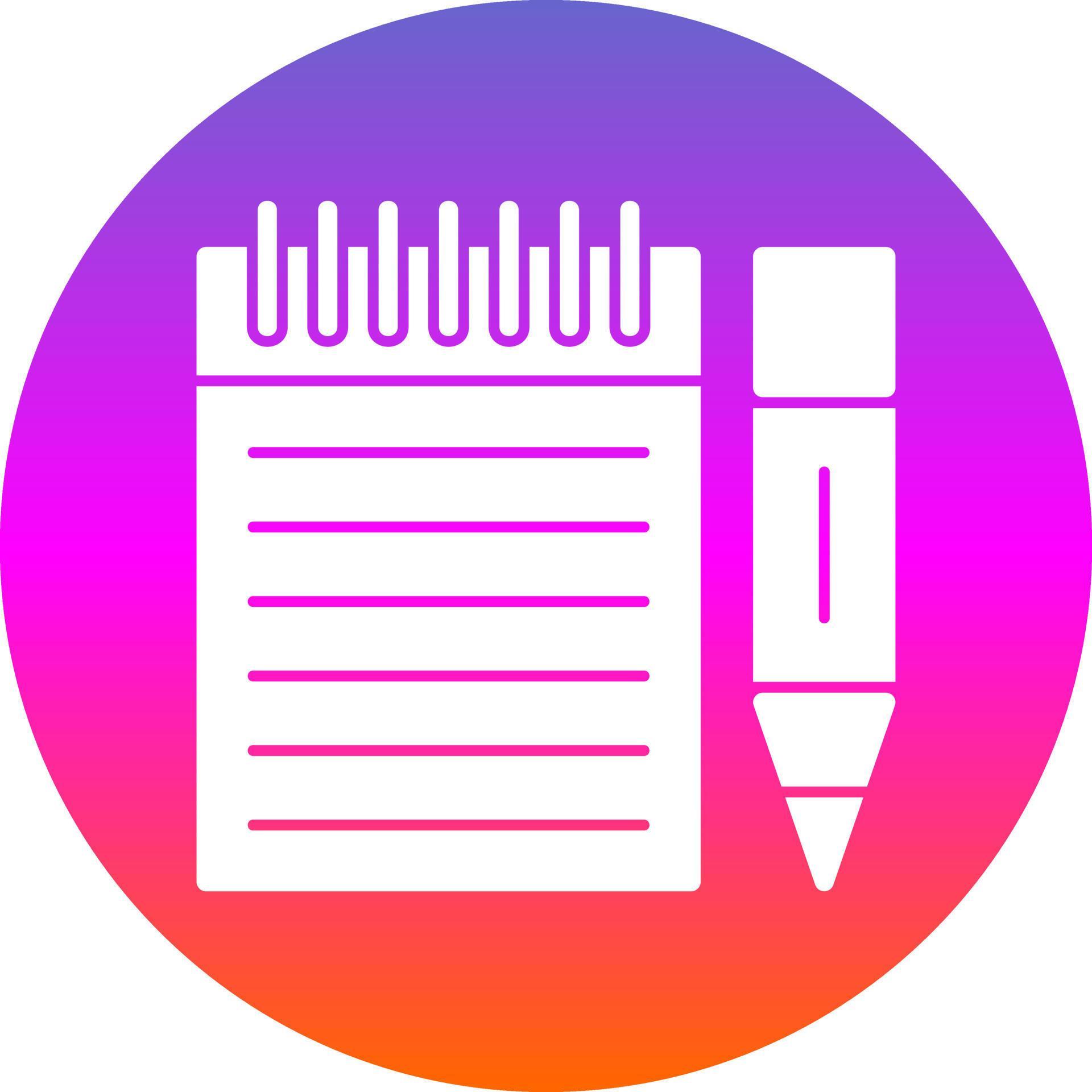 Notes Vector Icon Design 16953152 Vector Art at Vecteezy