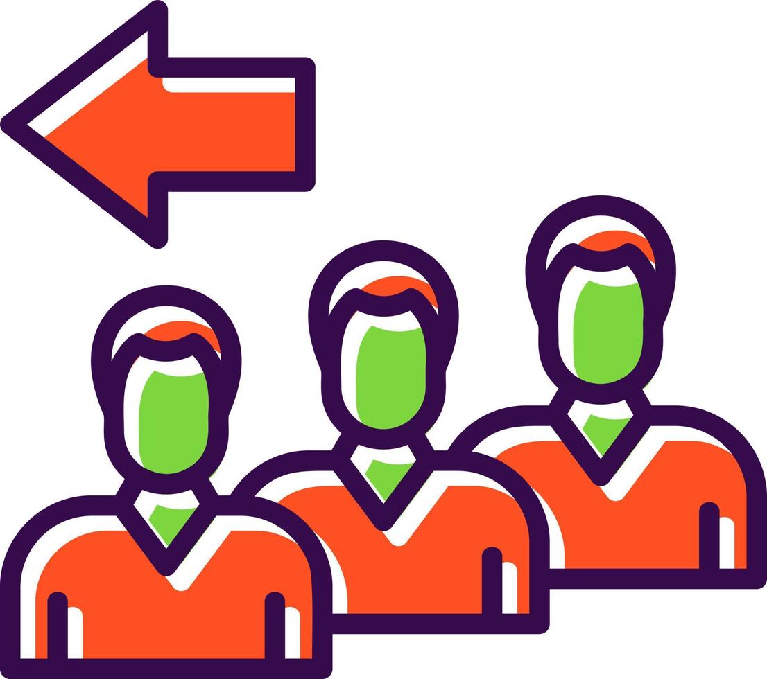 Queue Vector Icon Design 16954445 Vector Art at Vecteezy