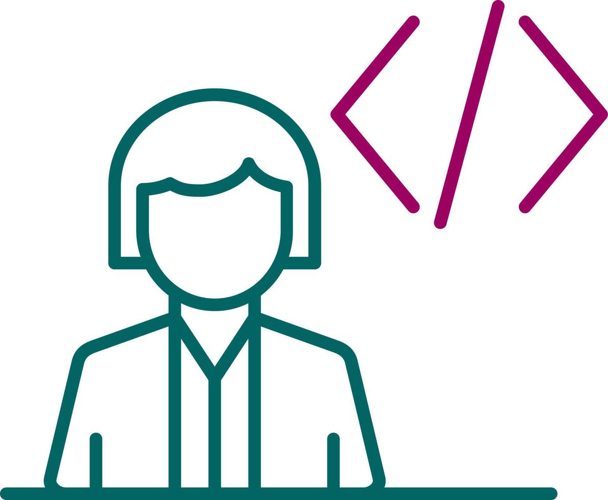 Programmer Vector Icon 16960349 Vector Art at Vecteezy