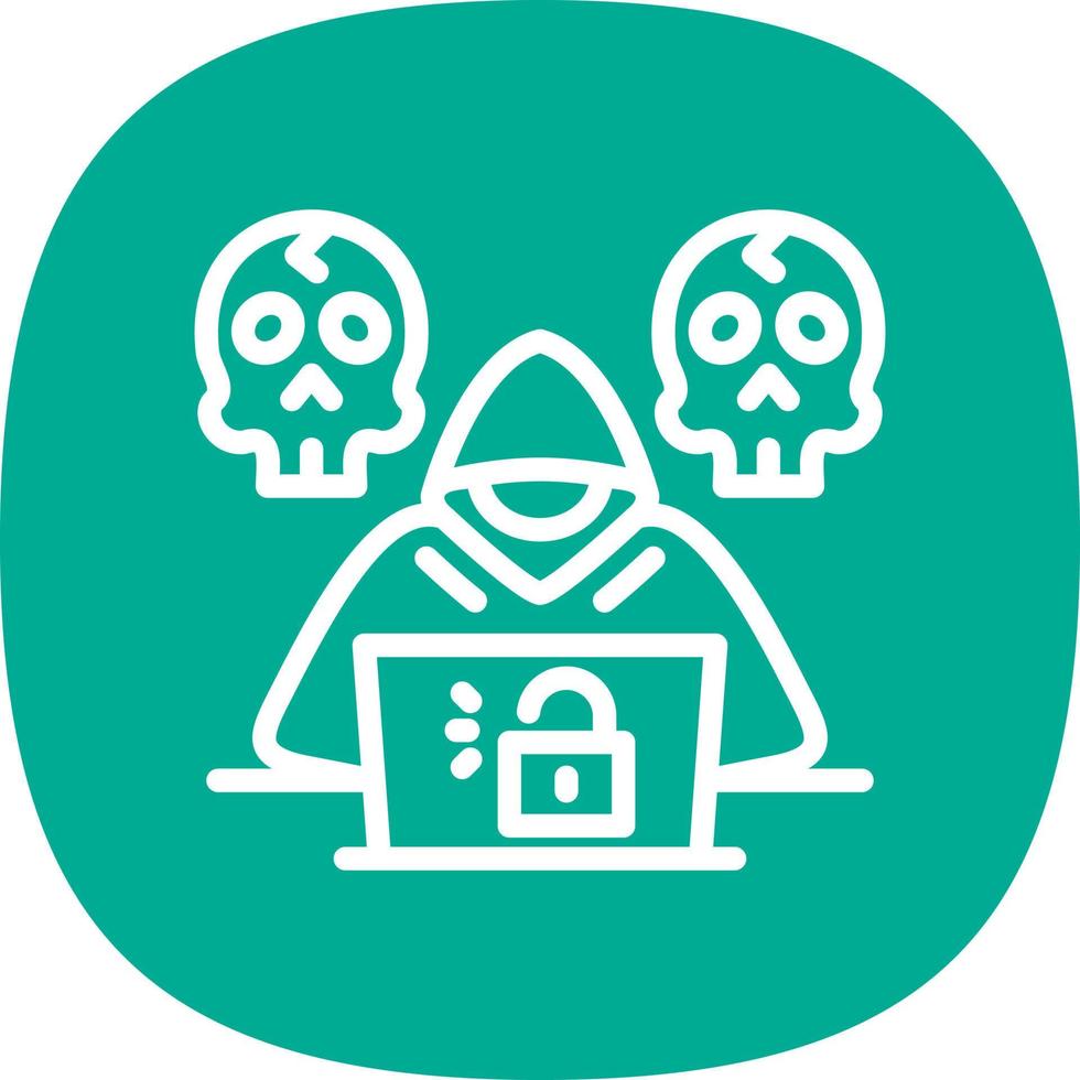 Hacker Vector Icon Design 16966789 Vector Art at Vecteezy