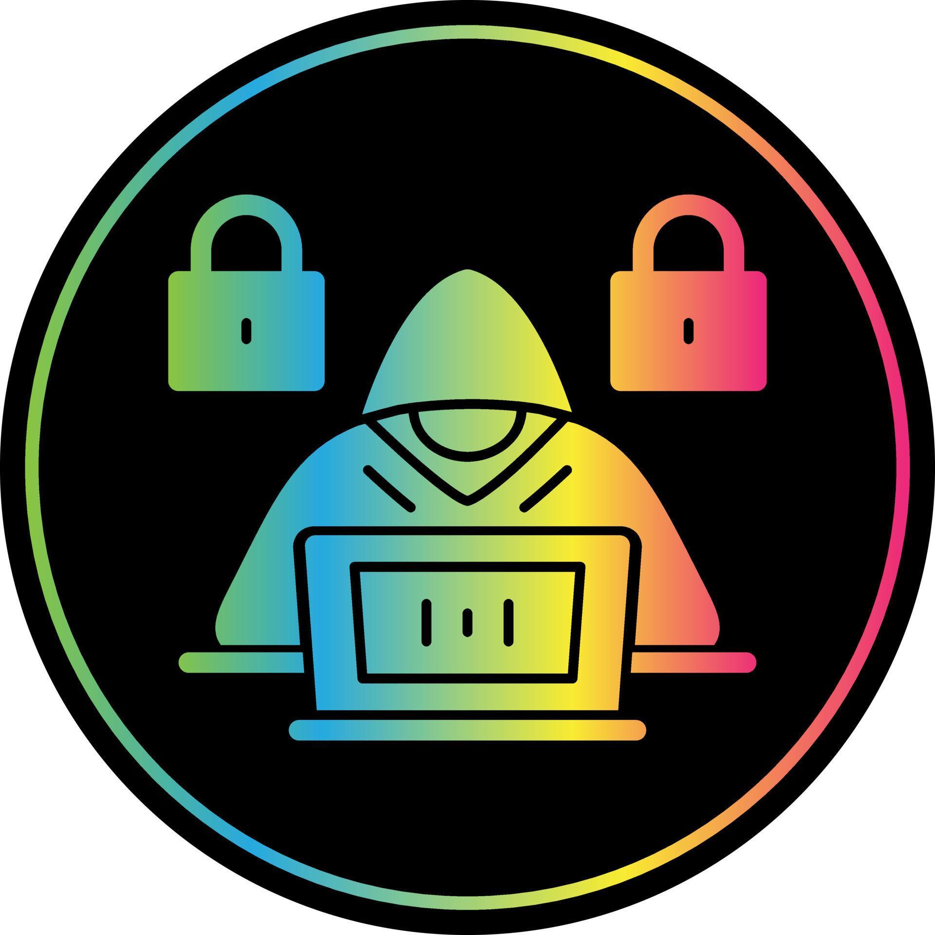 Hacker Vector Icon Design 16967093 Vector Art at Vecteezy