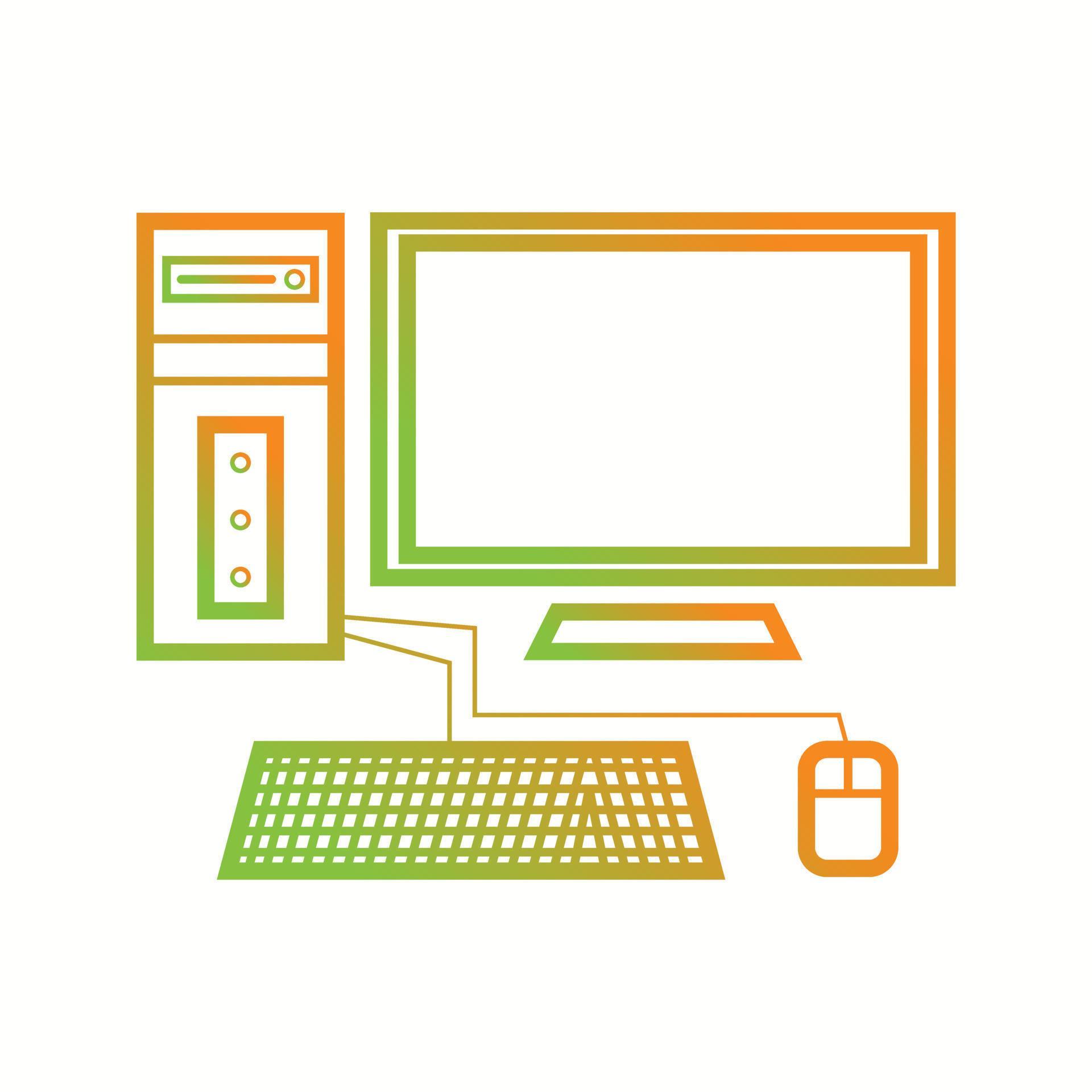 Beautiful Computer vector line icon 16972352 Vector Art at Vecteezy