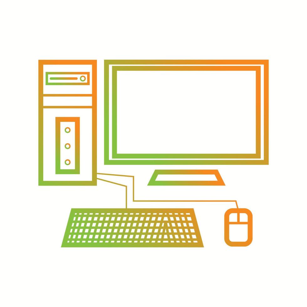 Beautiful Computer vector line icon 16972352 Vector Art at Vecteezy