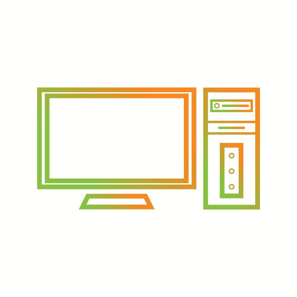 Beautiful Computer vector line icon 16972607 Vector Art at Vecteezy