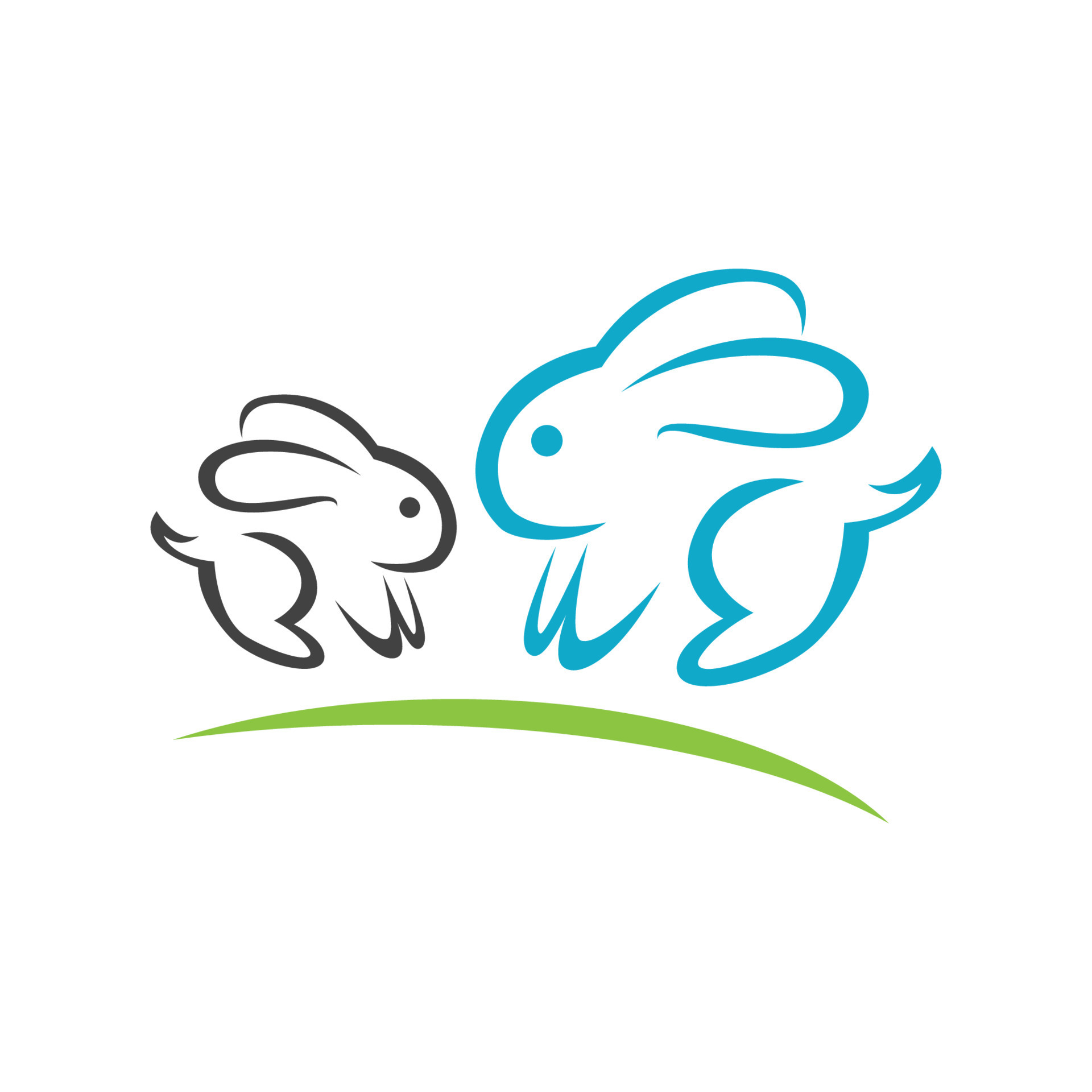 Rabbit vector icon illustration design 16974087 Vector Art at Vecteezy