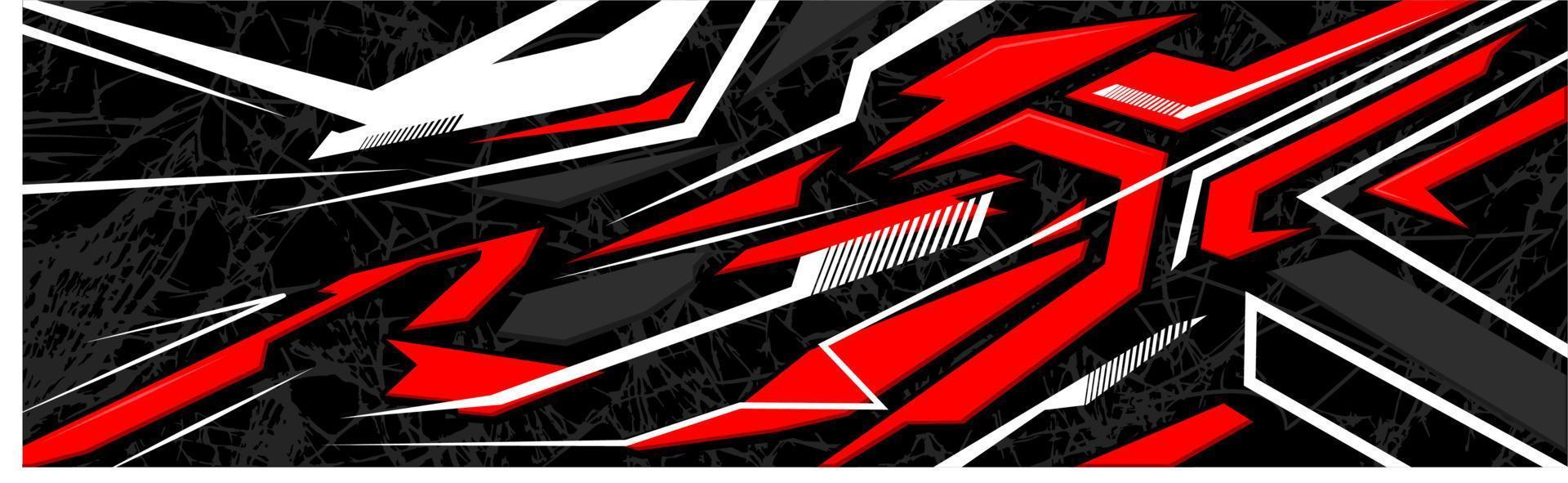 Abstract Car decal design vector. Graphic abstract stripe racing ... Abstract Car decal design vector. Graphic abstract stripe racing ...