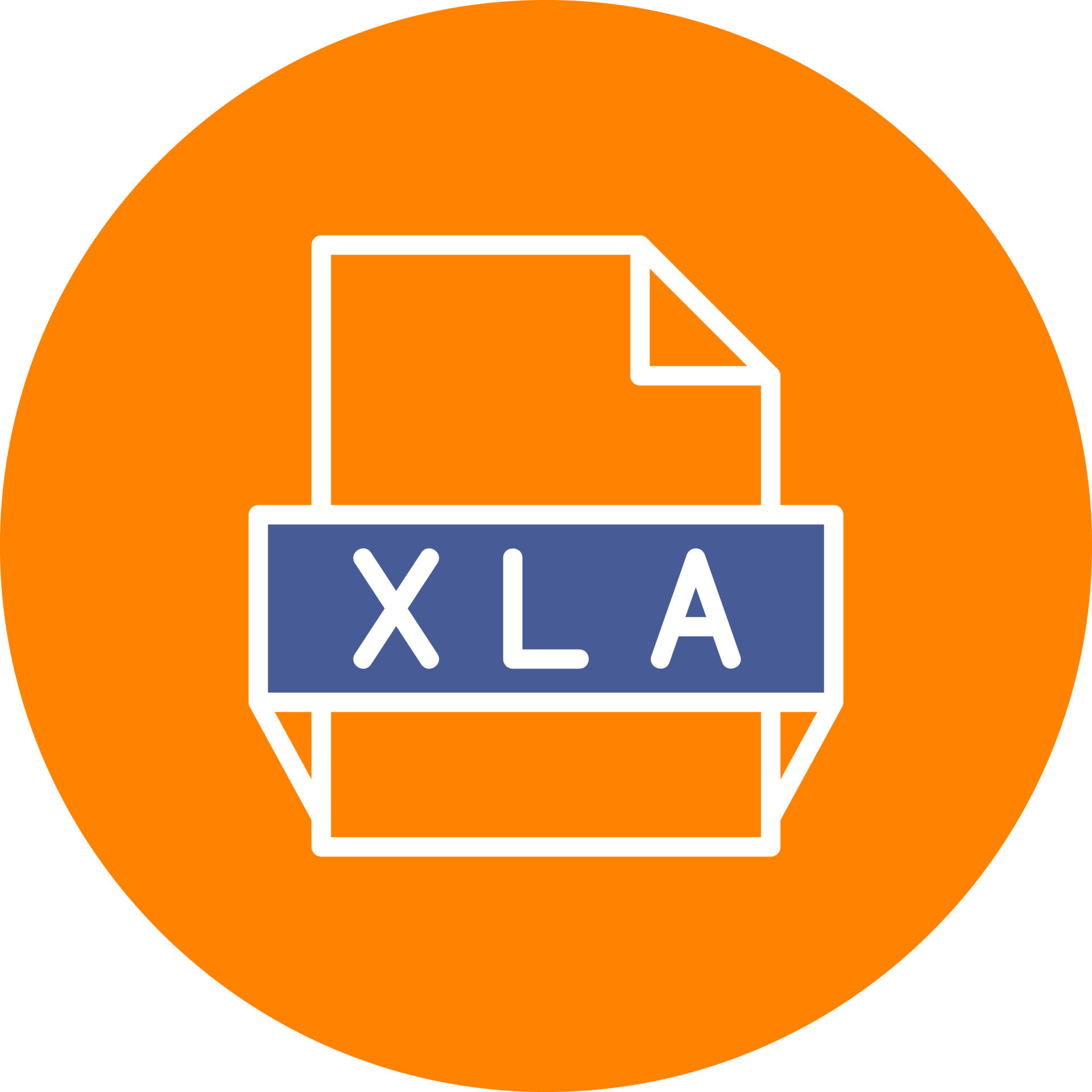 Xla File Format Icon 16979507 Vector Art at Vecteezy