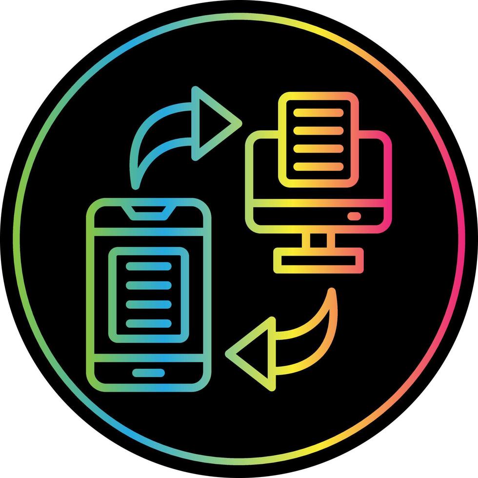 Data Transfer Vector Icon Design 16980898 Vector Art at Vecteezy
