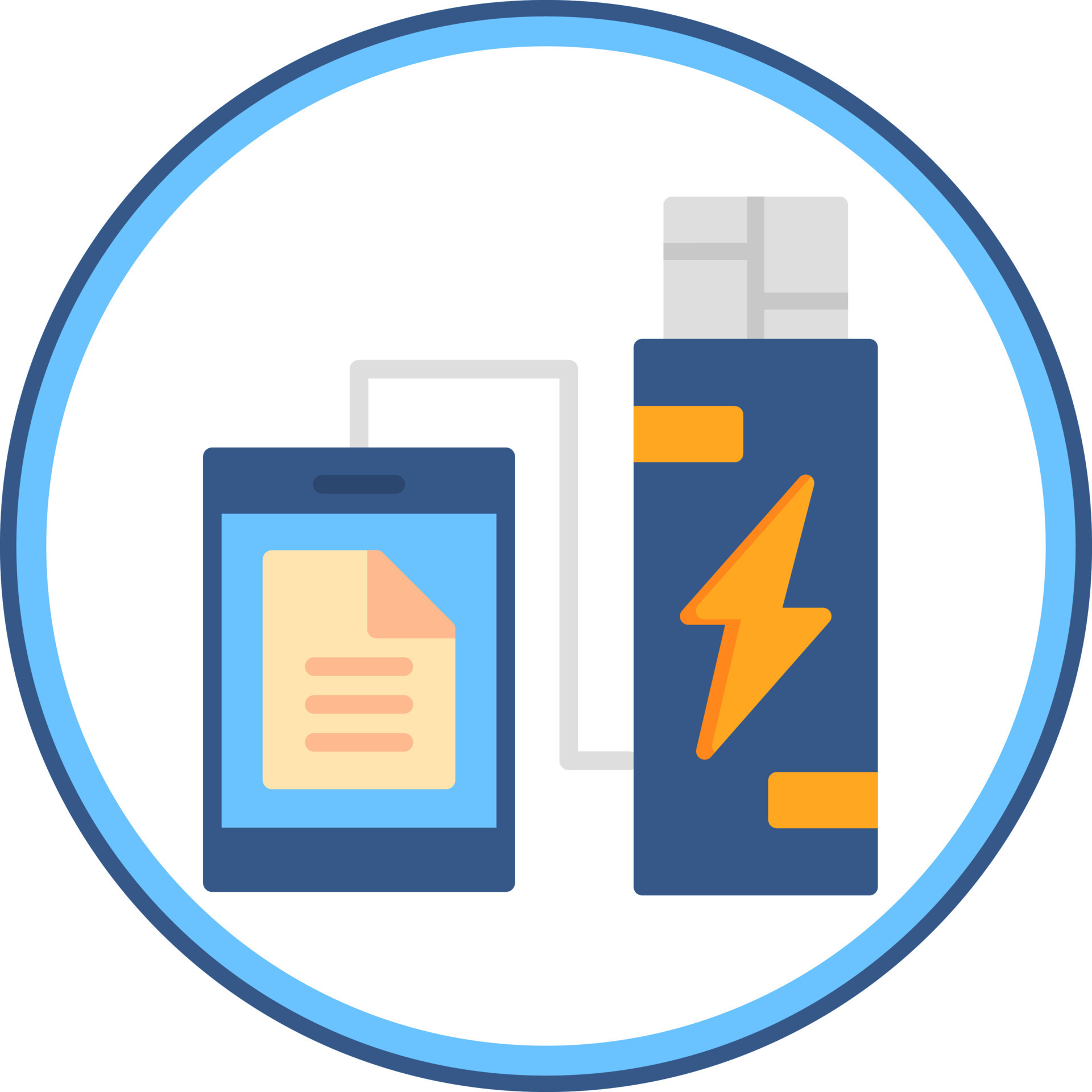 Transfer data Vector Icon Design 16986292 Vector Art at Vecteezy