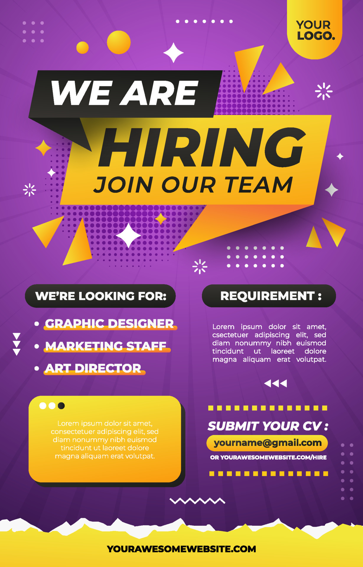 We Are Hiring Poster Template 16996200 Vector Art at Vecteezy We Are Hiring Poster Template 16996200 Vector Art at Vecteezy