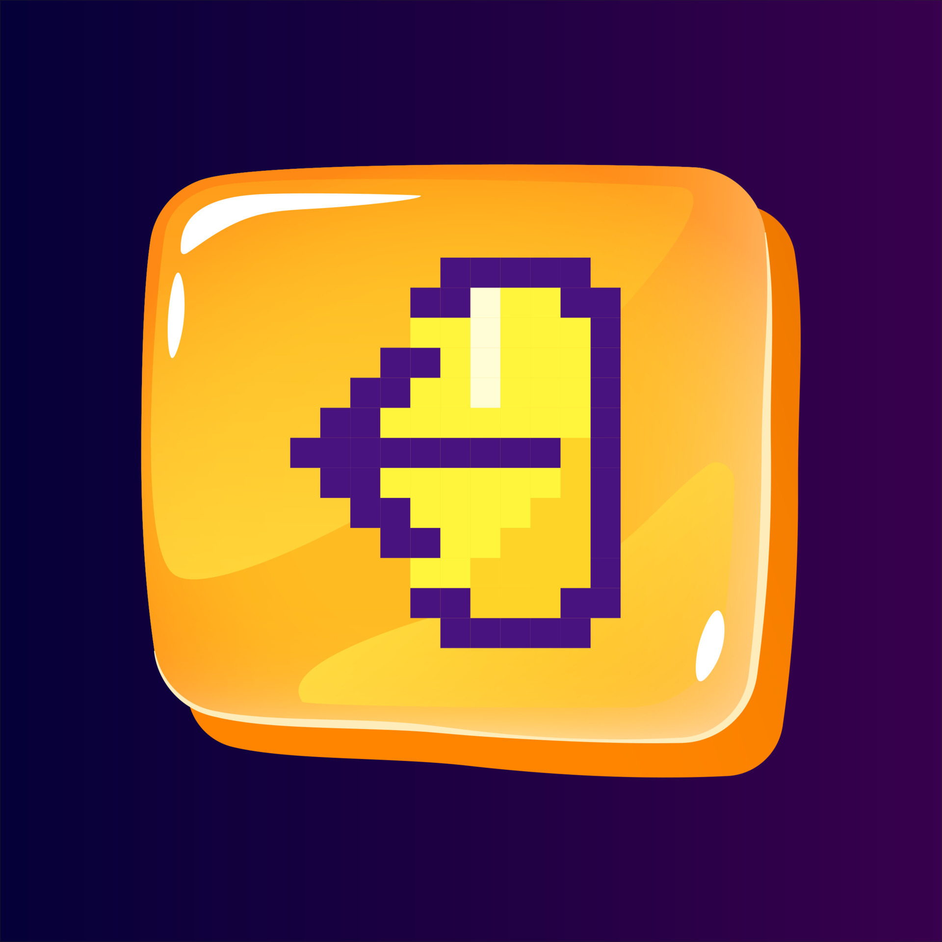 Logout glossy ui button with pixelated color icon. Leave profile ... Logout glossy ui button with pixelated color icon. Leave profile ...