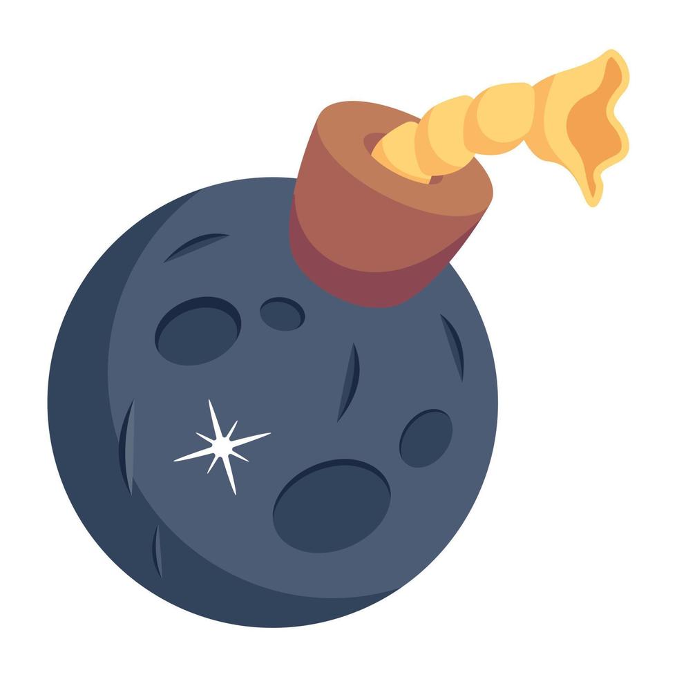 Trendy Pirate Bomb 16999798 Vector Art at Vecteezy