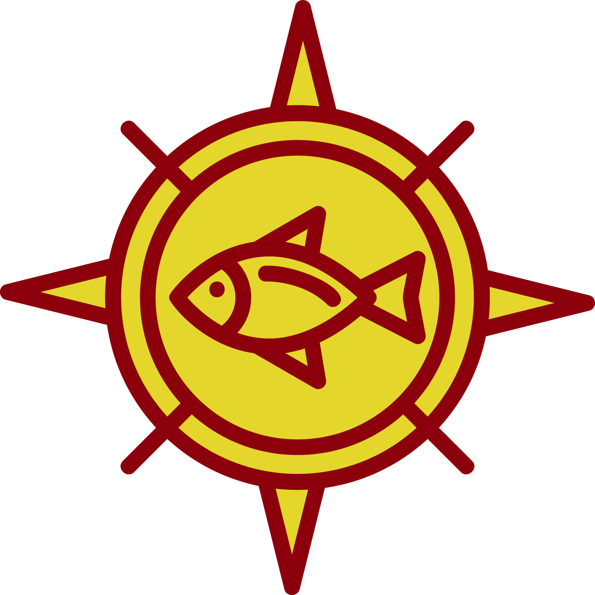 Compass Vector Icon Design 17007279 Vector Art At Vecteezy