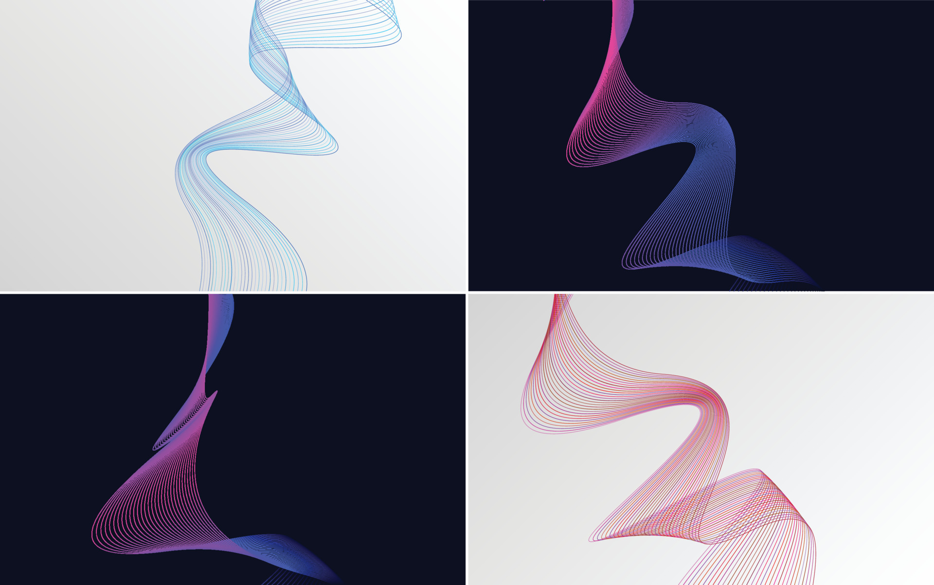 Abstract Blue Wave Vector Art Icons And Graphics For Free Download