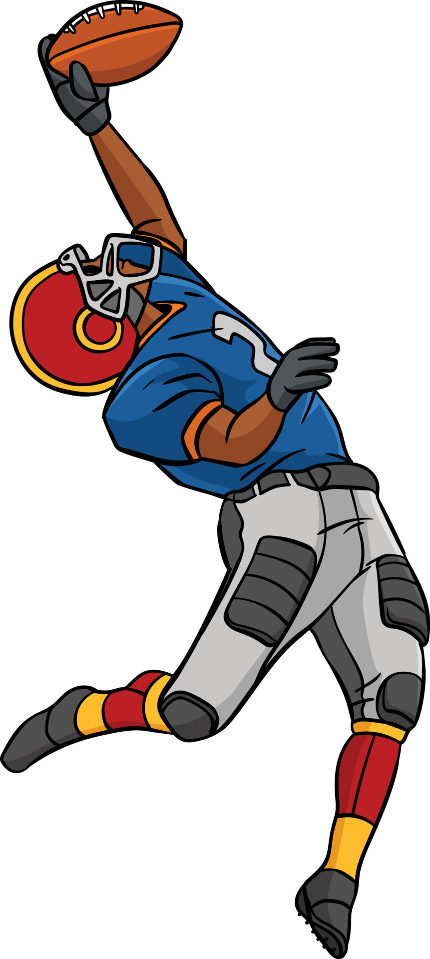 American Football Cartoon Colored Clipart 17022979 Vector Art at Vecteezy American Football Cartoon Colored Clipart 17022979 Vector Art at Vecteezy