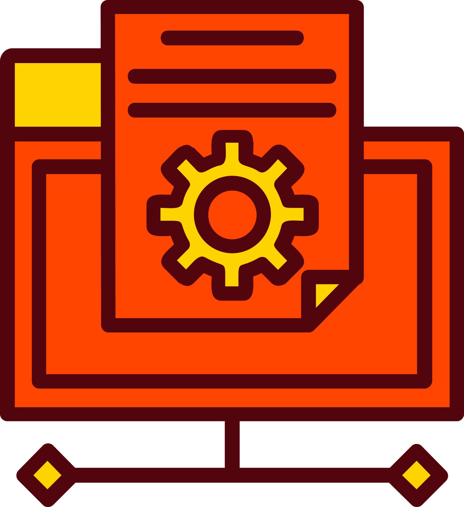 File Management Vector Icon 17034605 Vector Art at Vecteezy
