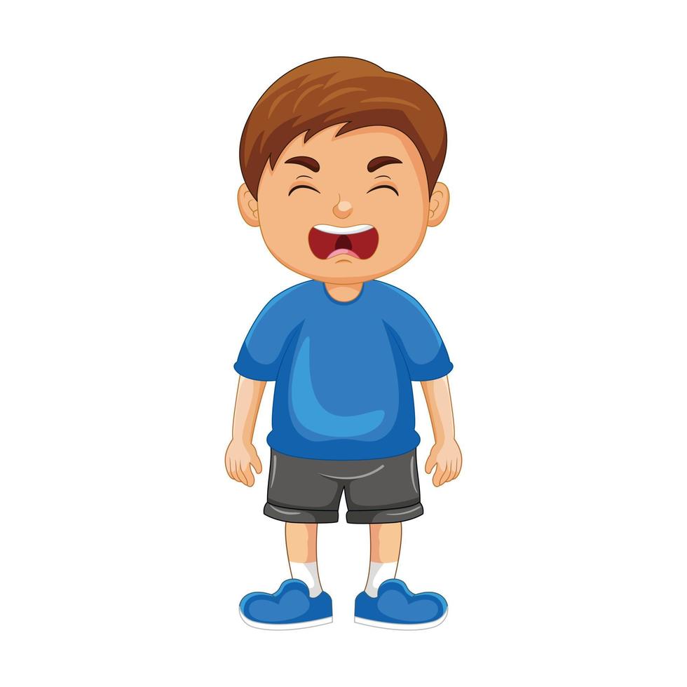 Vector cartoon little boy crying 17038756 Vector Art at Vecteezy Vector cartoon little boy crying 17038756 Vector Art at Vecteezy