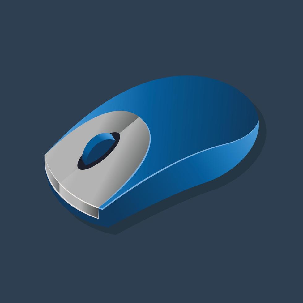 Mouse Isometric 3d Illustration 17043193 Vector Art At Vecteezy