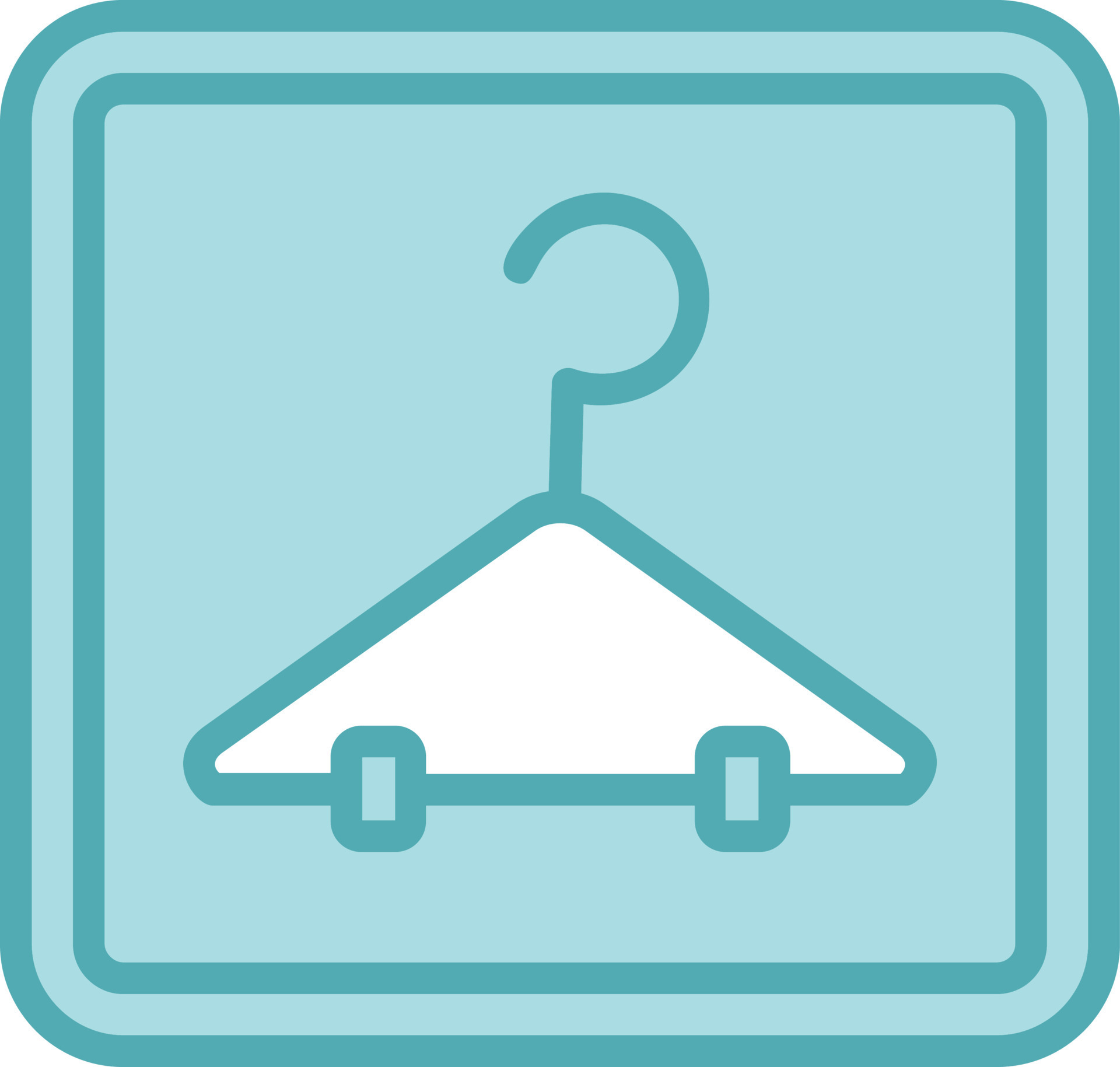 Clothes Hanger Vector Icon 17043715 Vector Art At Vecteezy