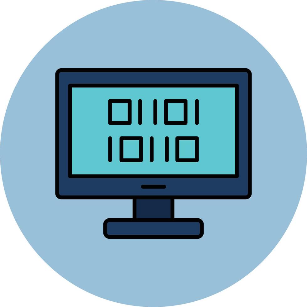 Binary Code Vector Icon 17044093 Vector Art At Vecteezy