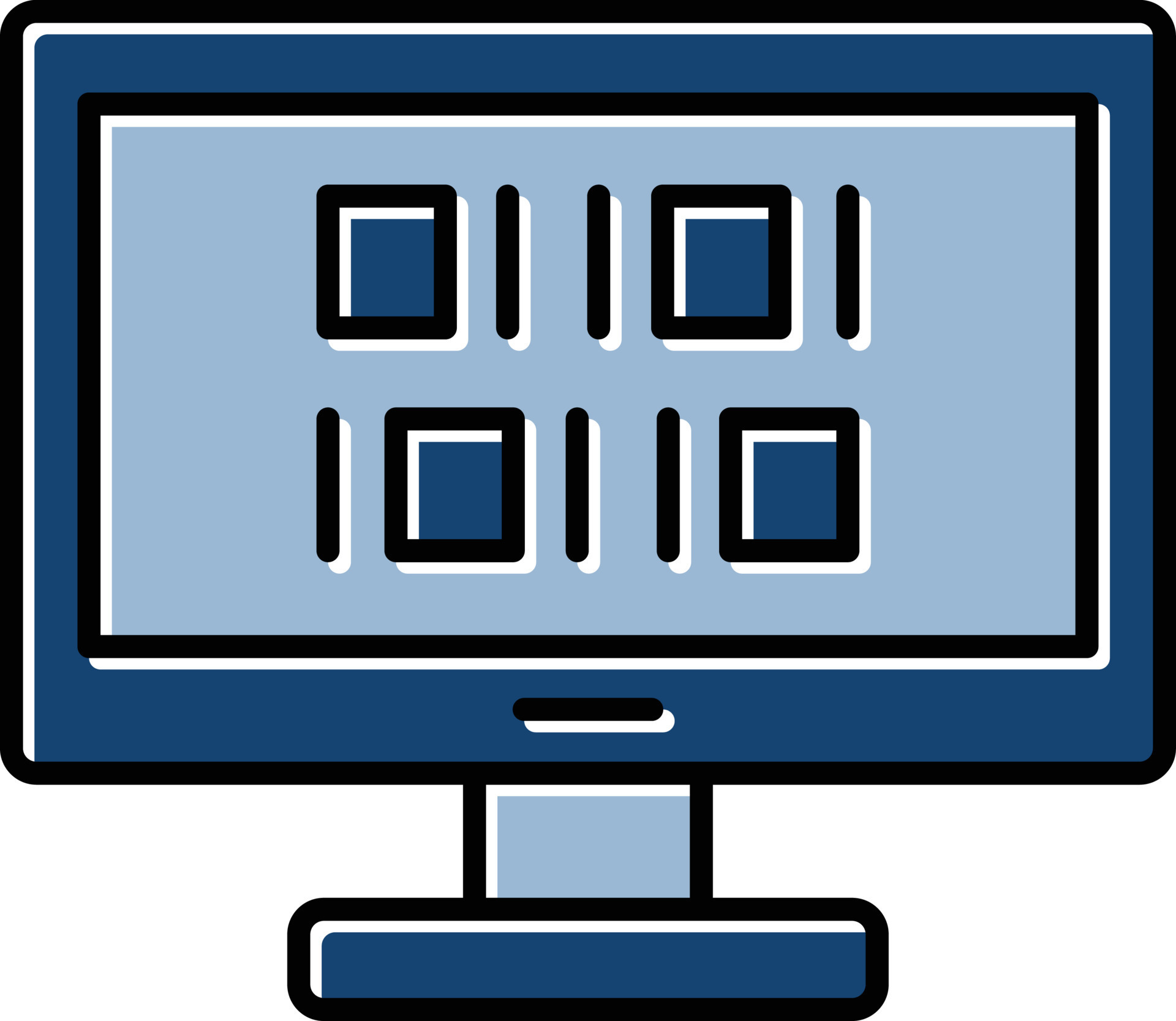 Binary Code Vector Icon 17044106 Vector Art at Vecteezy