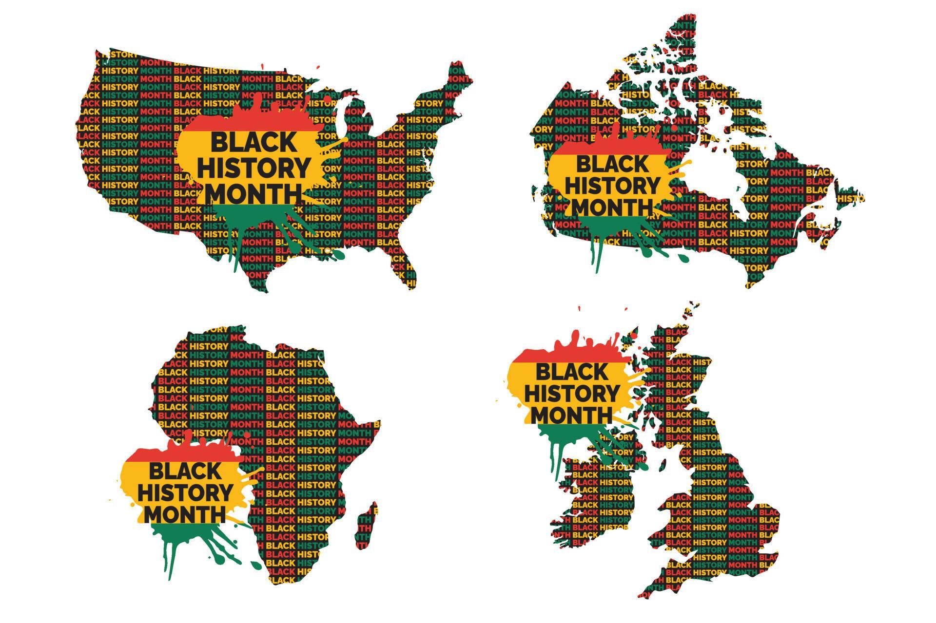 Black History Month, Template Background, Vector Illustration Design. 17047408 Vector Art at ...