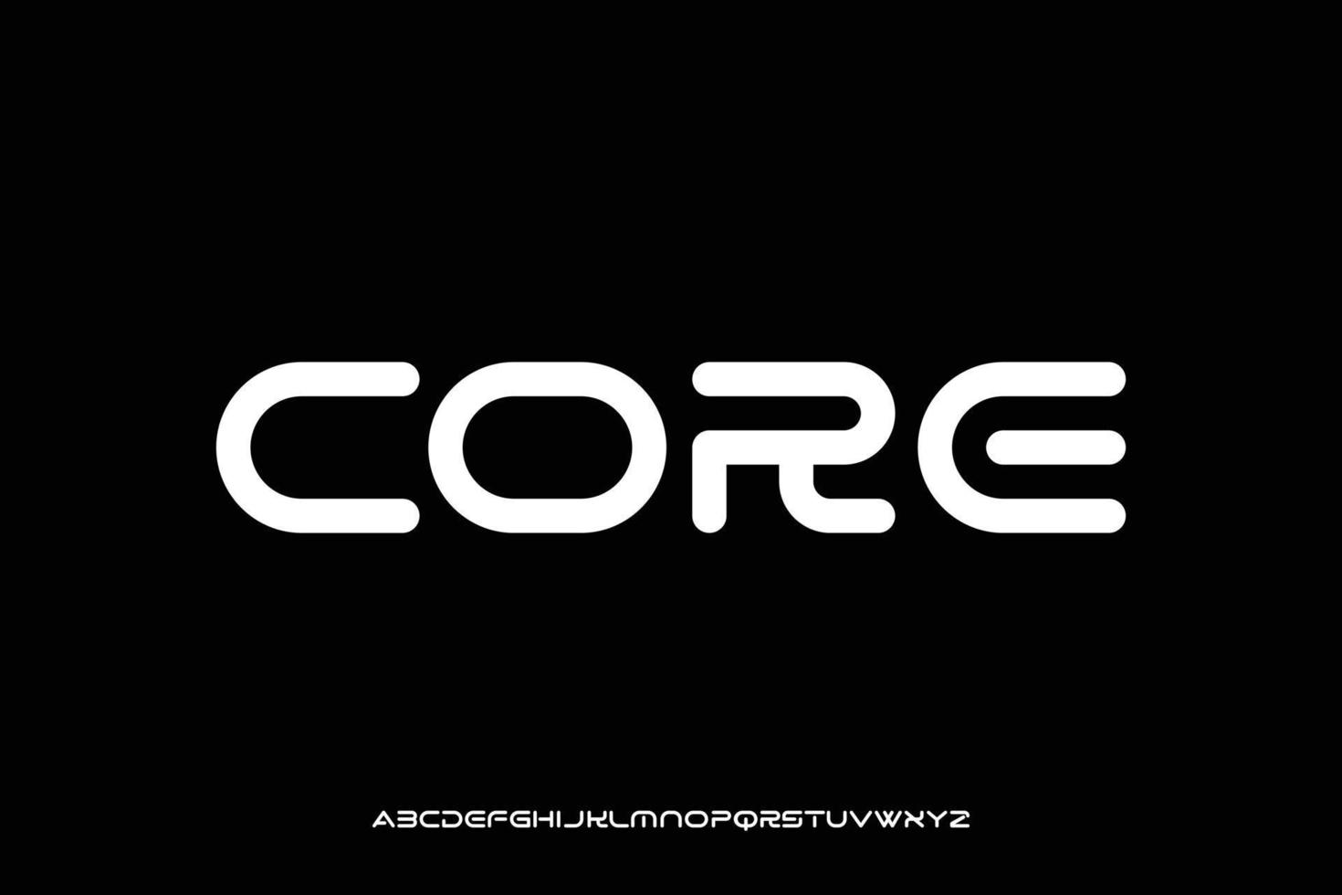 Unique modern futuristic alphabets display font vector 17048322 Vector ... Unique modern futuristic alphabets display font vector 17048322 Vector ...