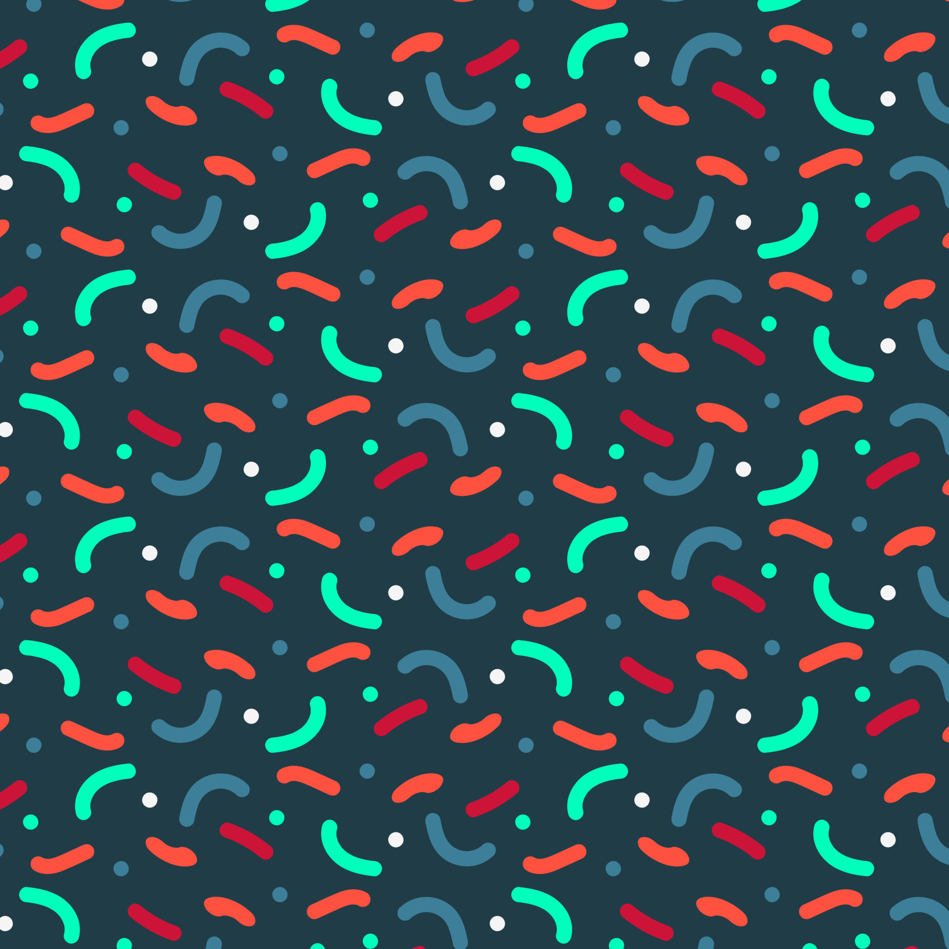 Seamless Dot and Line Pattern. It can be used for wallpaper, background ...