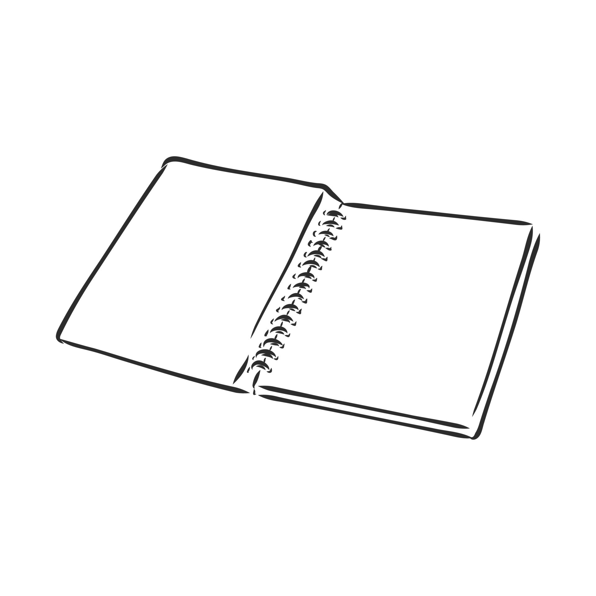 Notepad Vector Sketch 17050619 Vector Art At Vecteezy