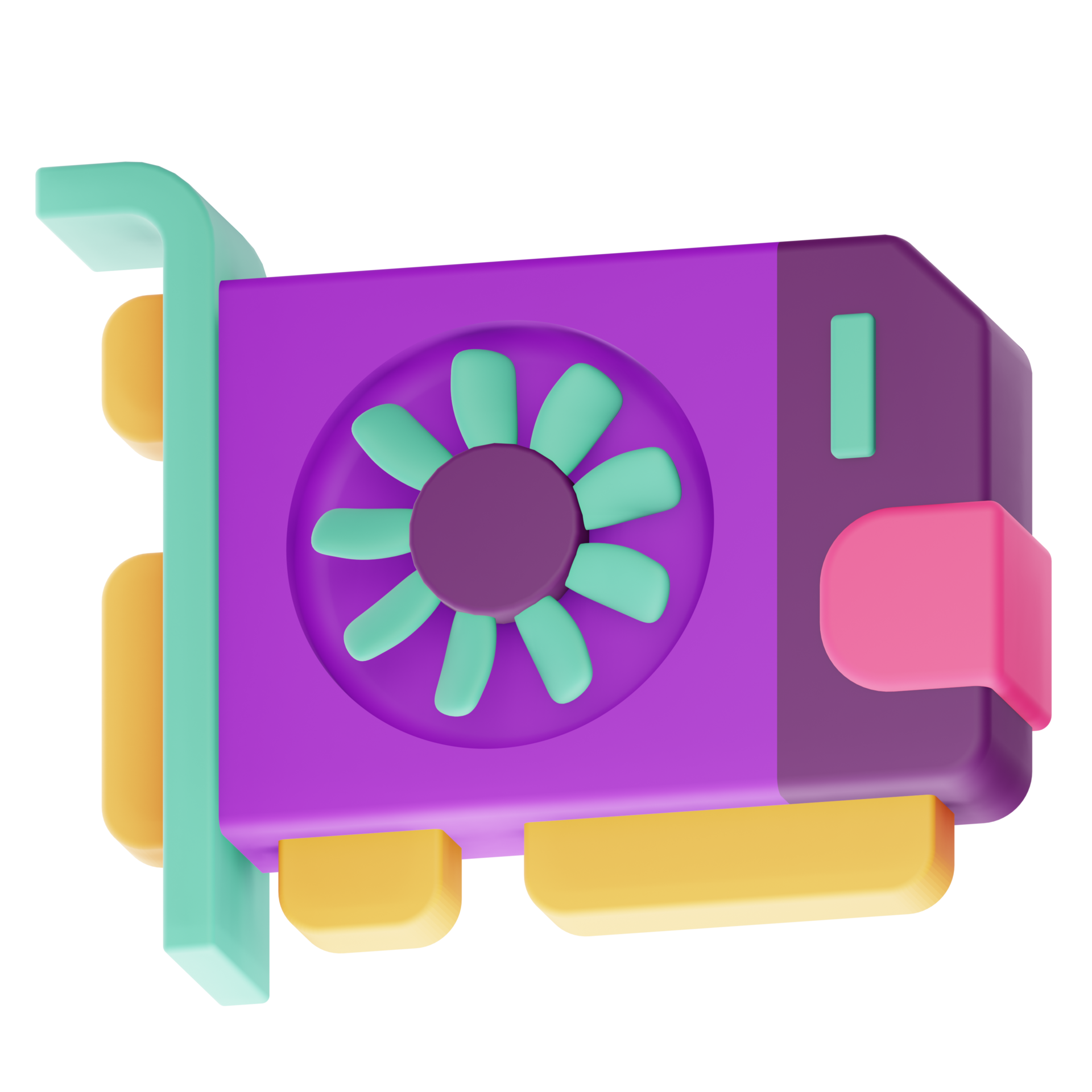 3D Render Graphic Card Icon 17053177 PNG 3D Render Graphic Card Icon 17053177 PNG