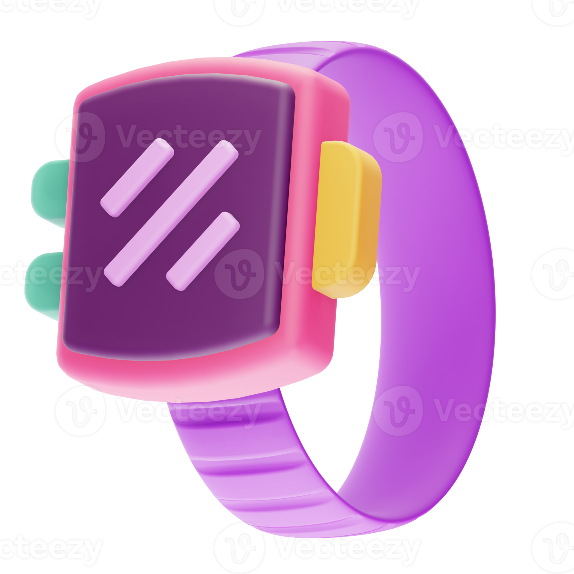 3D Render Smartwatch Icon 17053179 PNG