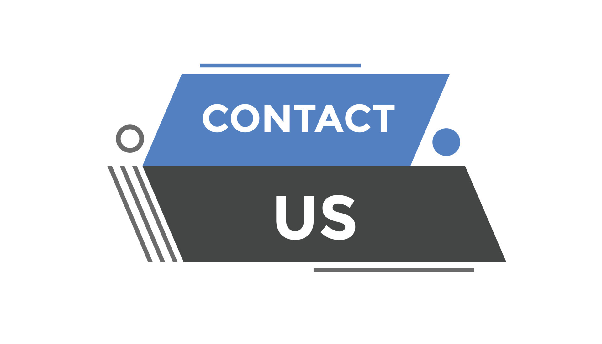 Contact Us Button Web Banner Templates Vector Illustration 17055908