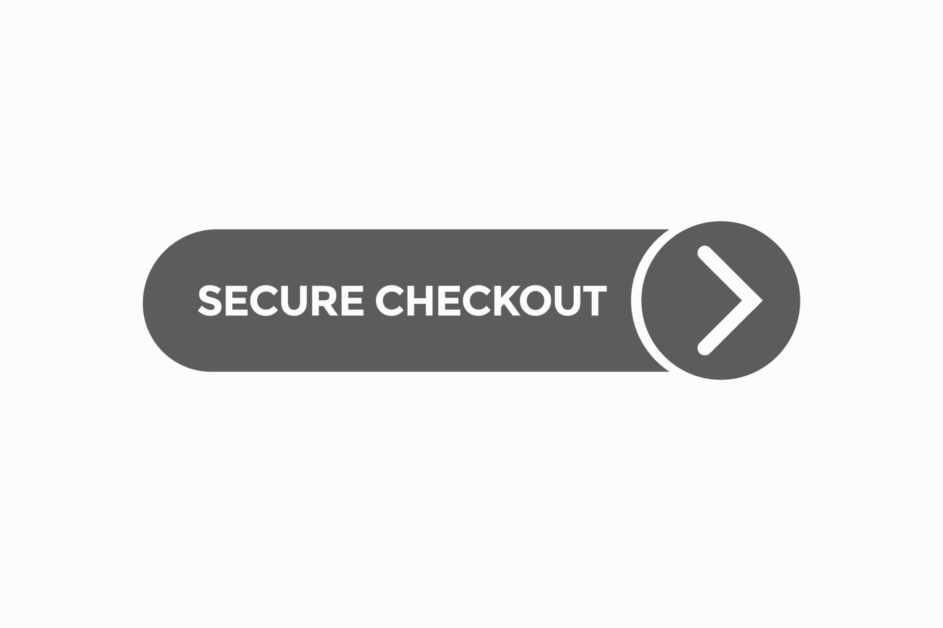 Secure Checkout Button Vectorssign Label Speech Bubble Secure Checkout 17057302 Vector Art At