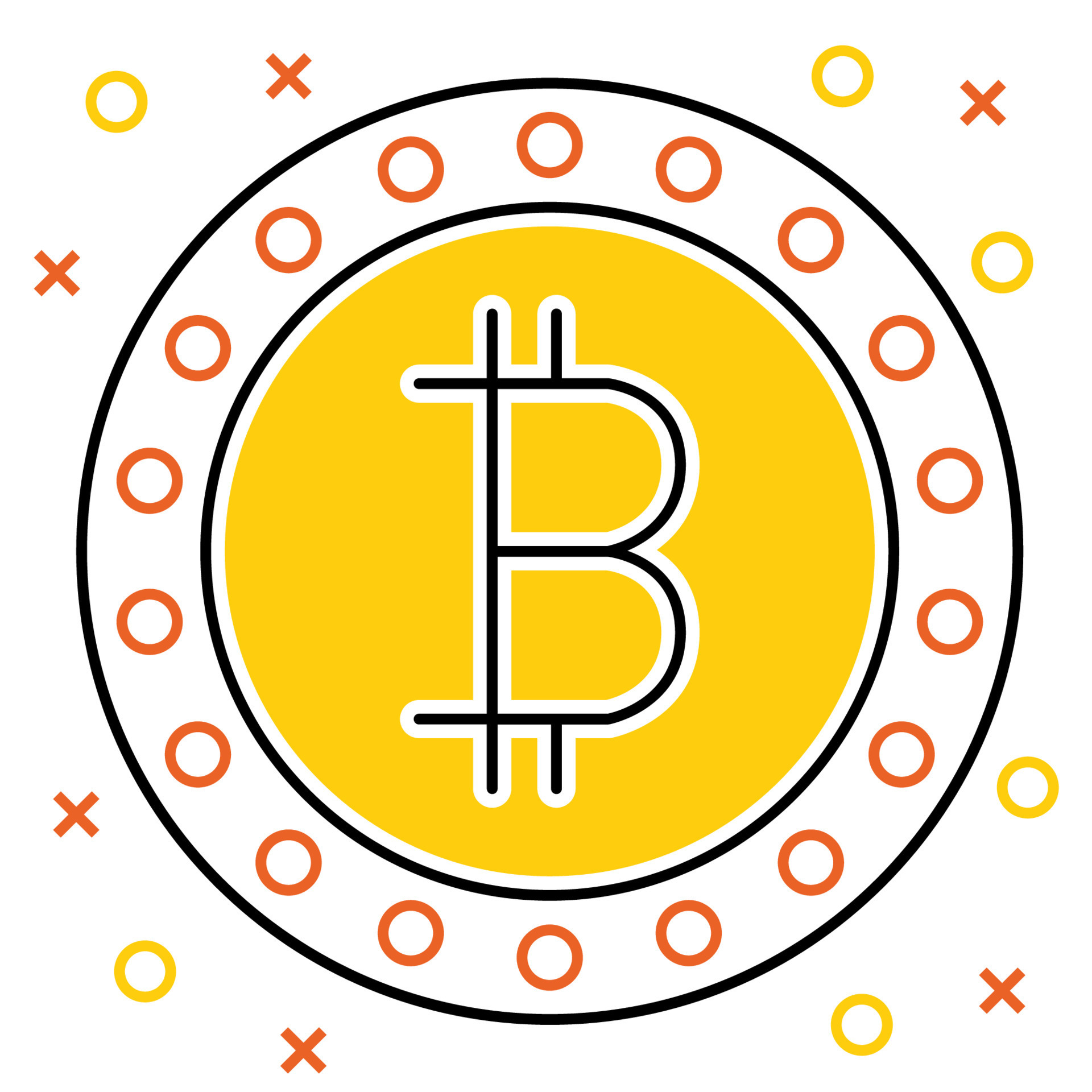 Bitcoin Icon Suitable For A Wide Range Of Digital Creative Projects 17057569 Vector Art At