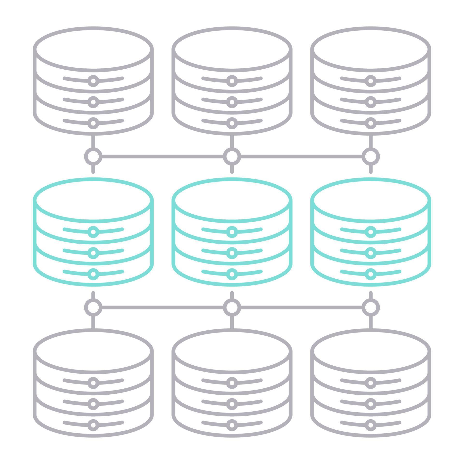 structured data icon, suitable for a wide range of digital creative ...