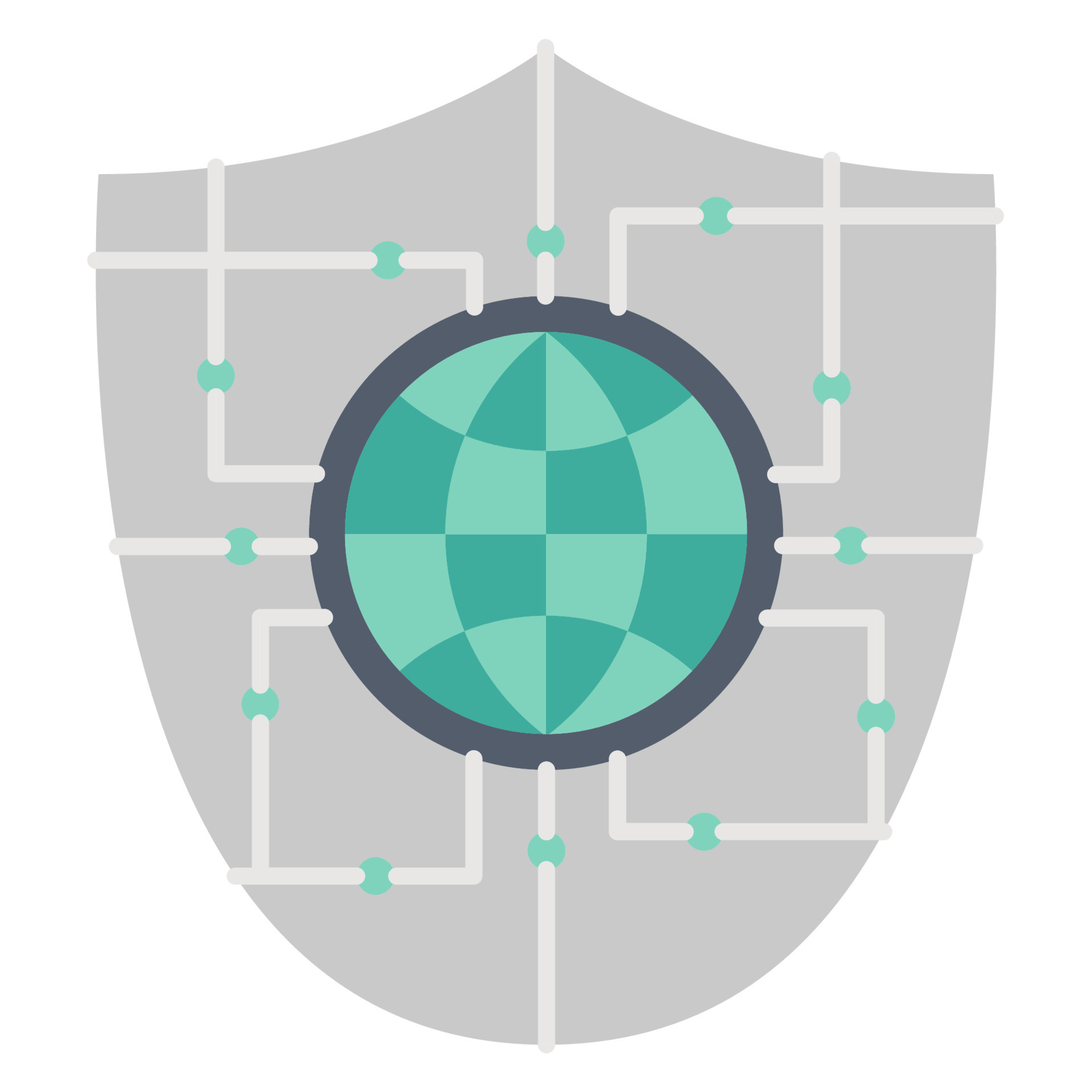 Safe Data Icon Suitable For A Wide Range Of Digital Creative Projects