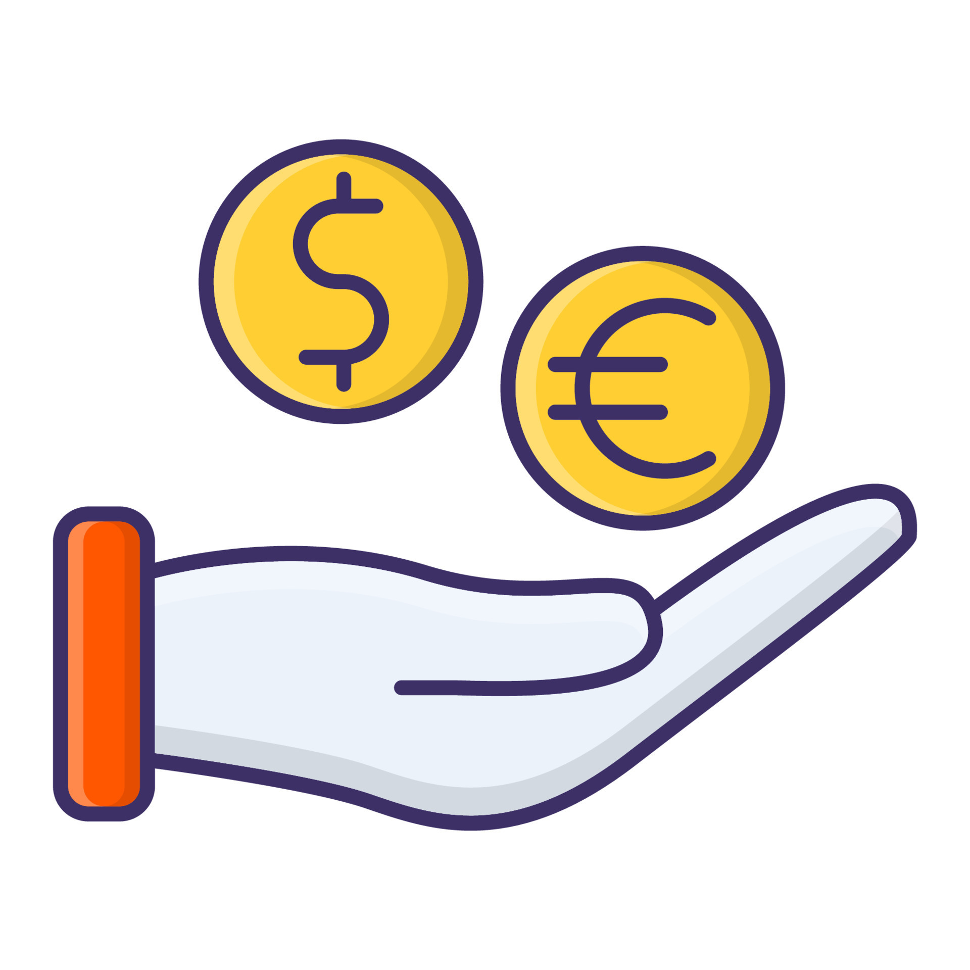 funding icon, suitable for a wide range of digital creative projects ...