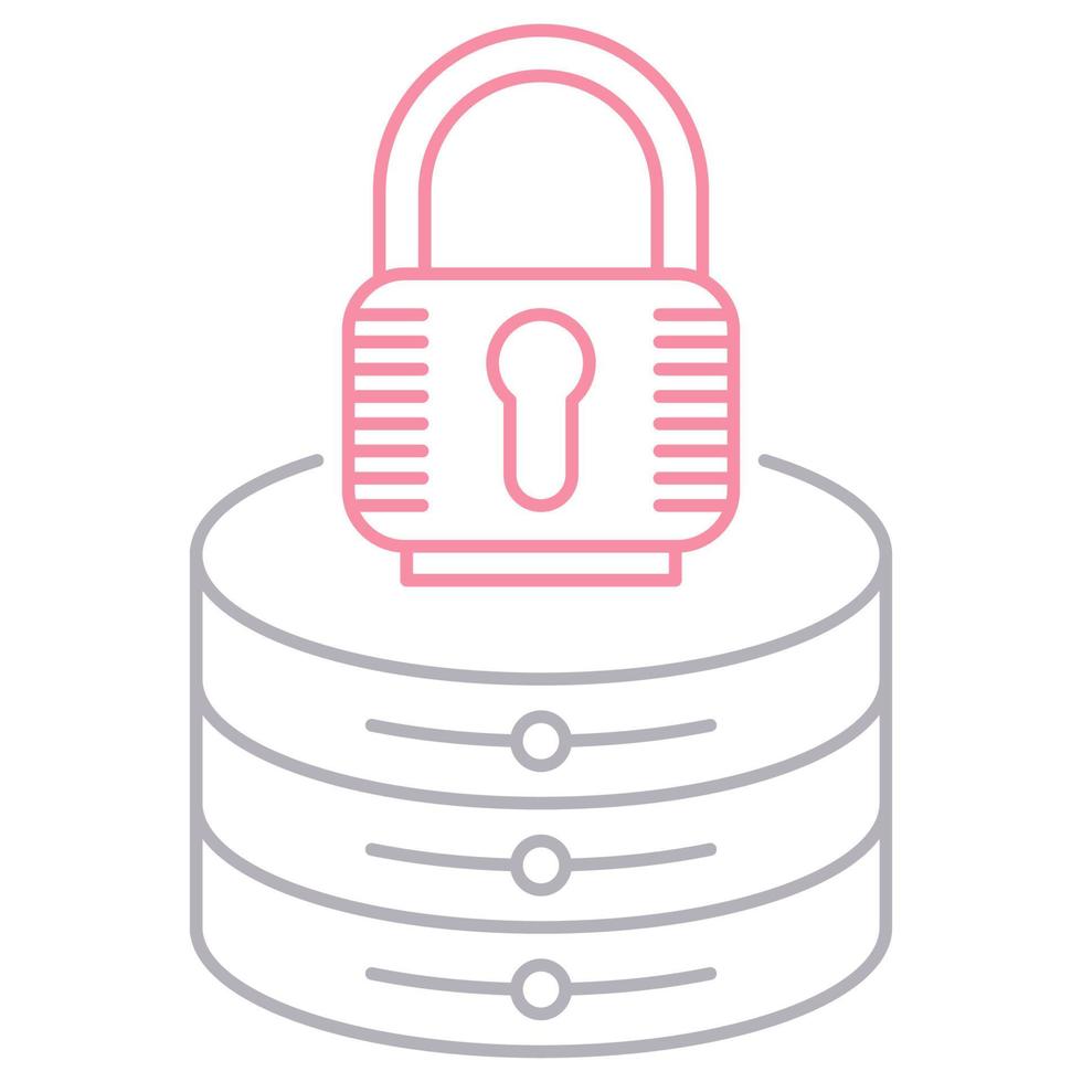 server lock icon, suitable for a wide range of digital creative ...