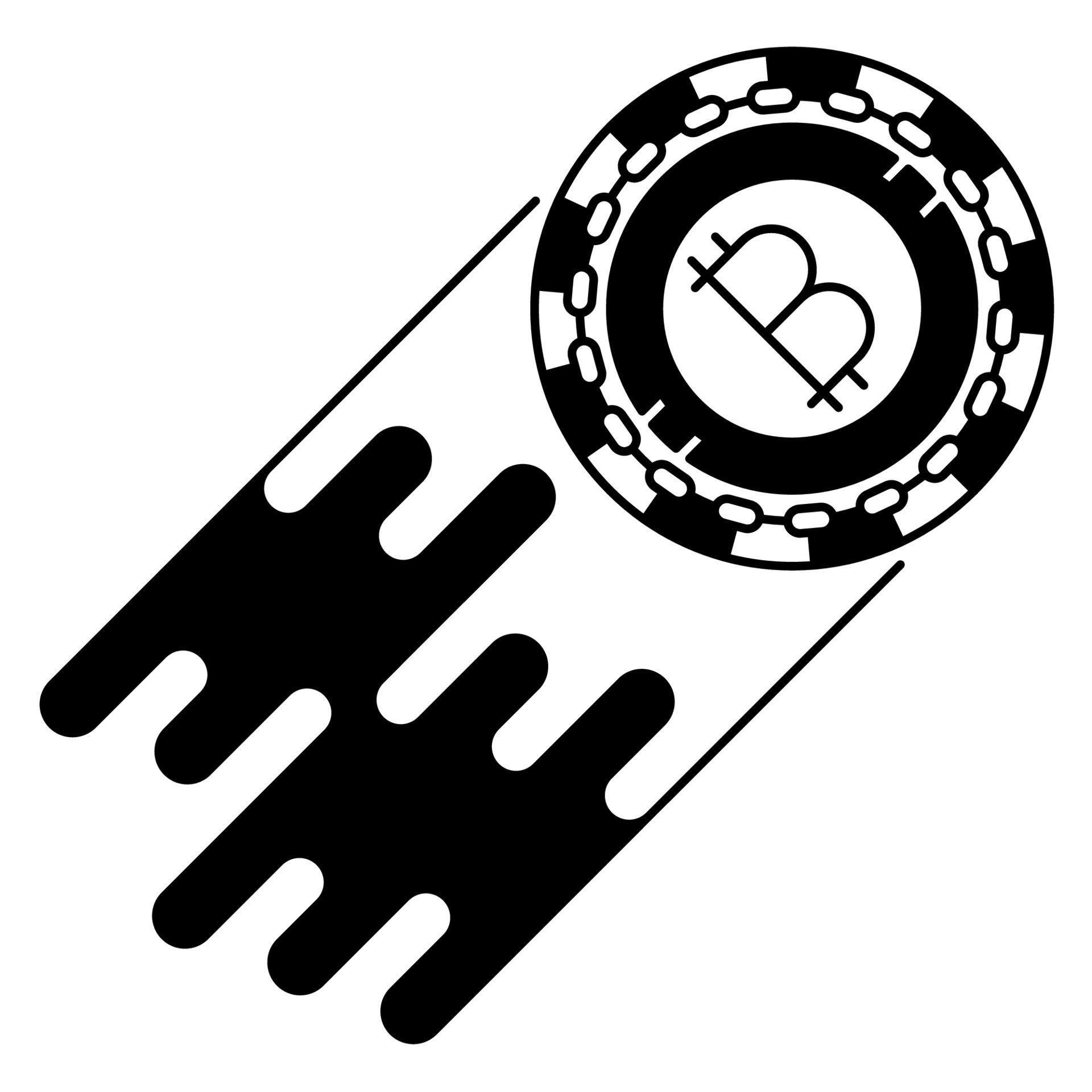 Hashrate Bitcoin Icon Suitable For A Wide Range Of Digital Creative Projects 17057844 Vector